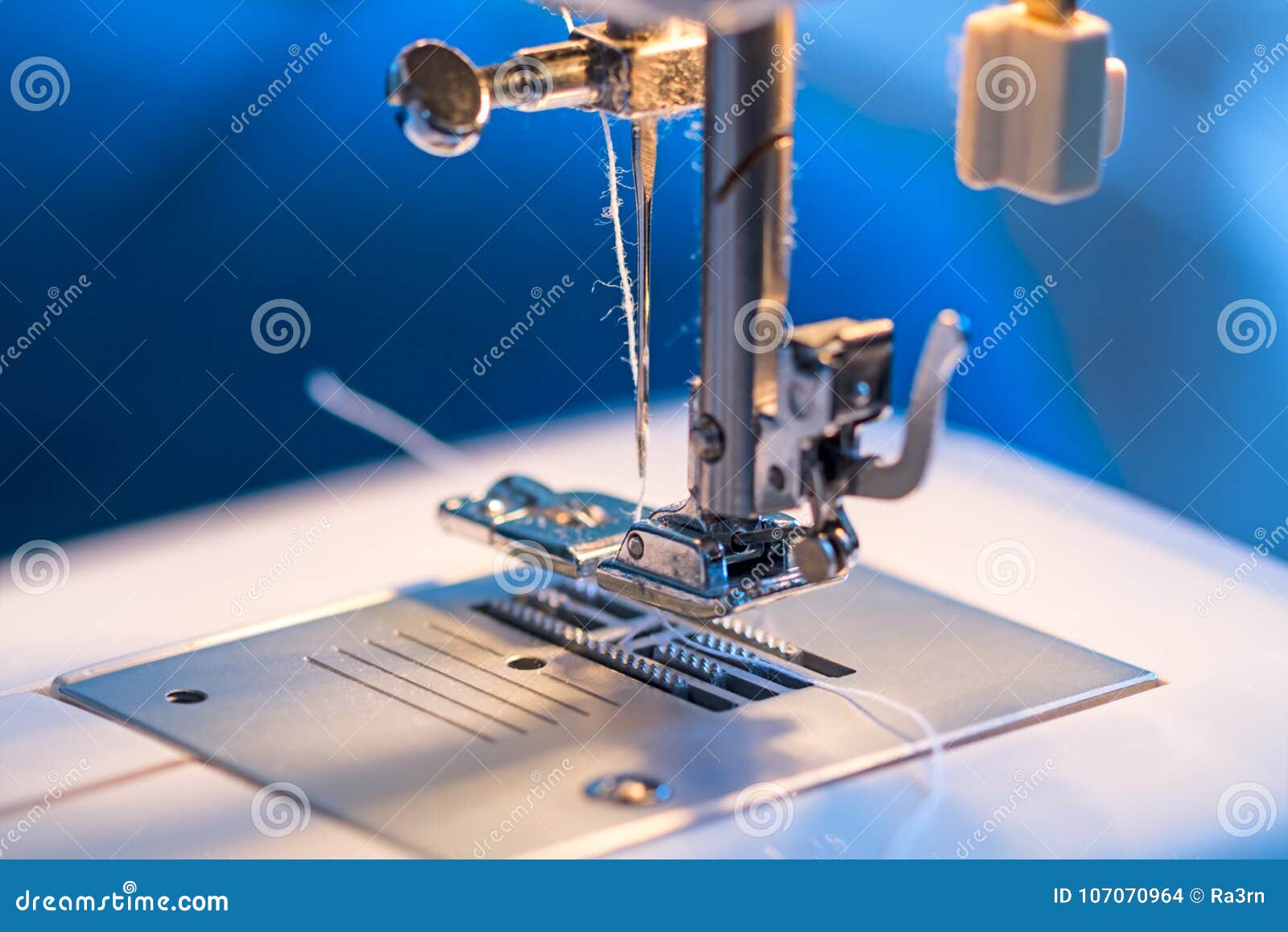 Needle of sewing machine stock photo. Image of metal - 107070964