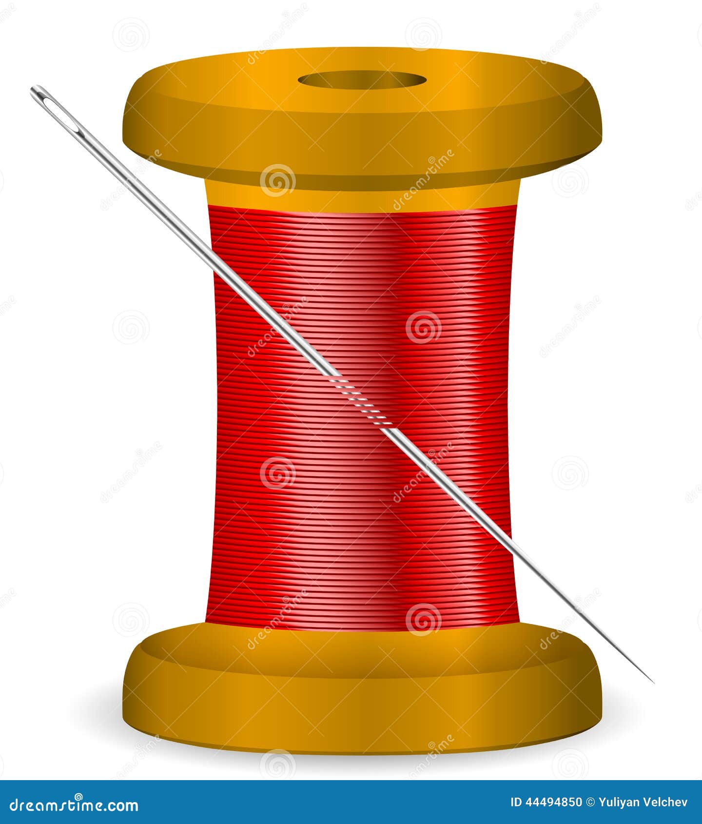 Thread Spool Set Cartoon Vector Illustration | CartoonDealer.com #329722176