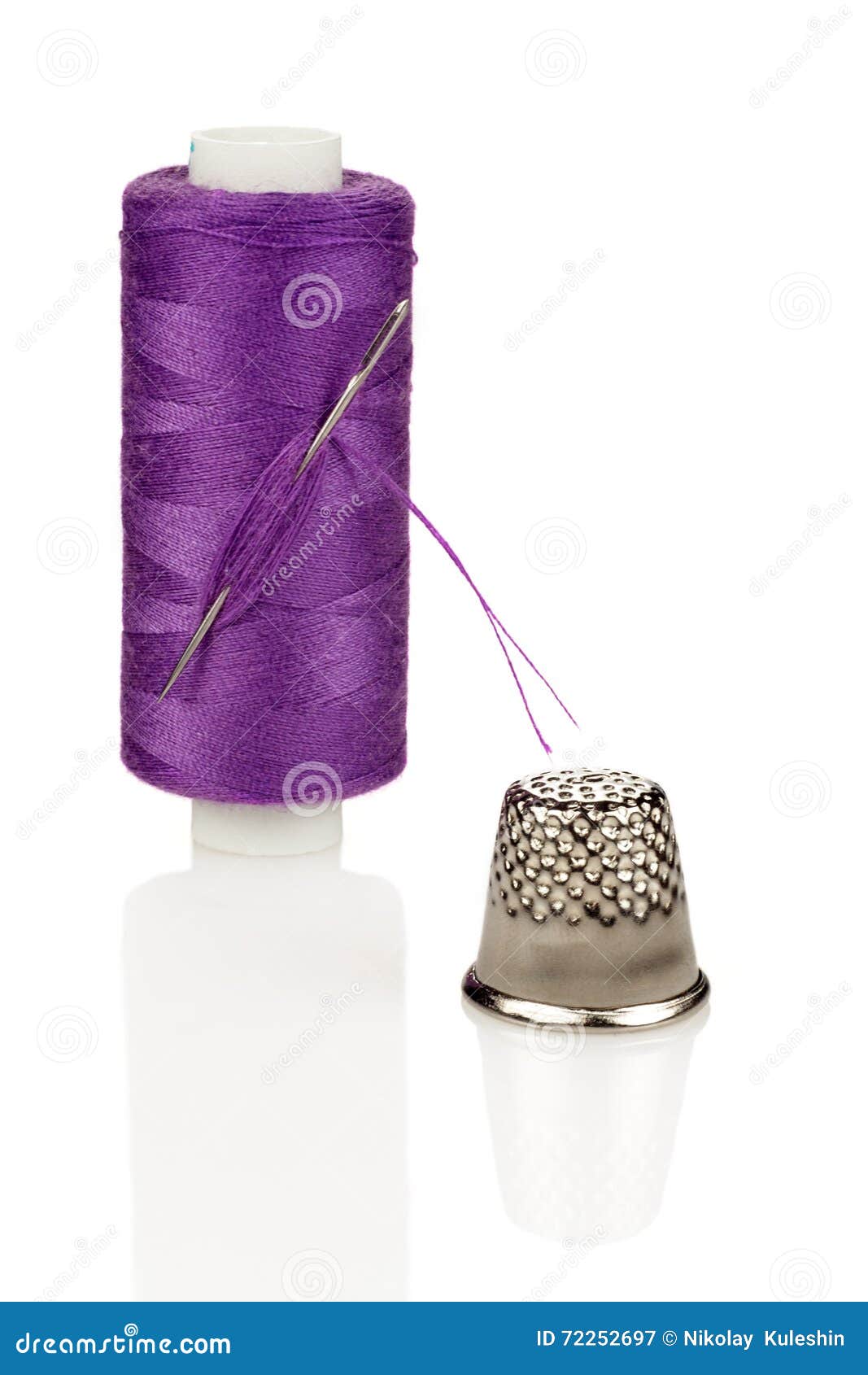 Needle thread thimble stock image. Image of hobbies, backgrounds - 72252697