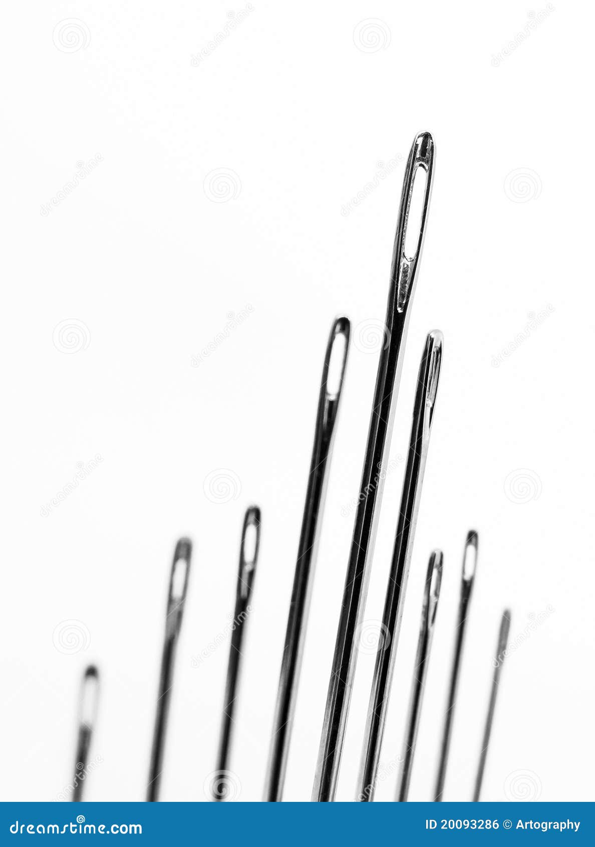 Needles stock photo. Image of stitching, tool, hole, size - 20093286