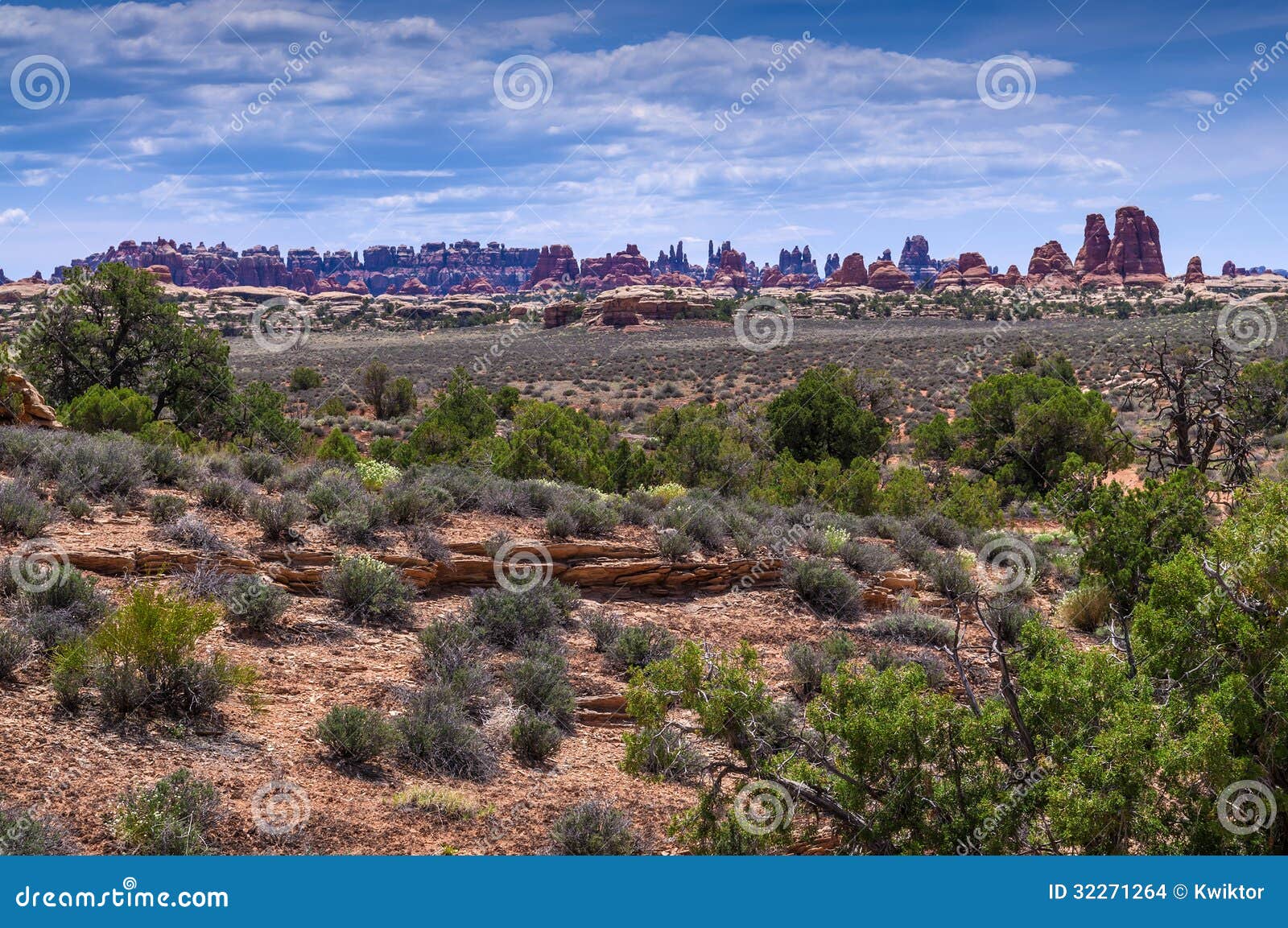 The Needles stock photo. Image of park, national, formation - 32271264