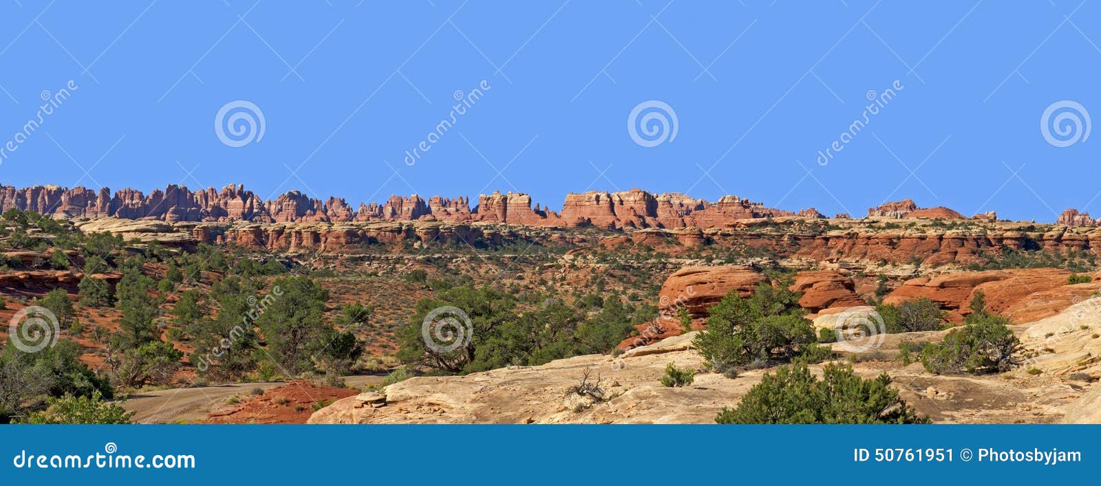 The Needles, Canyonlands National Park Stock Image - Image of national ...