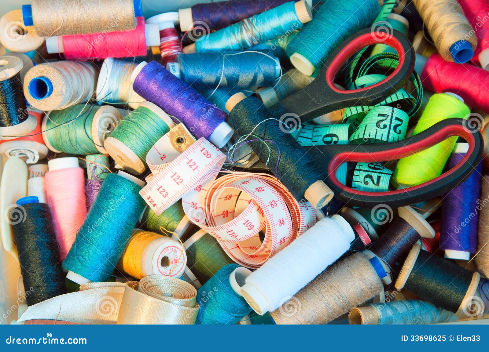 Needles stock image. Image of group, mess, tape, handicraft - 33698625