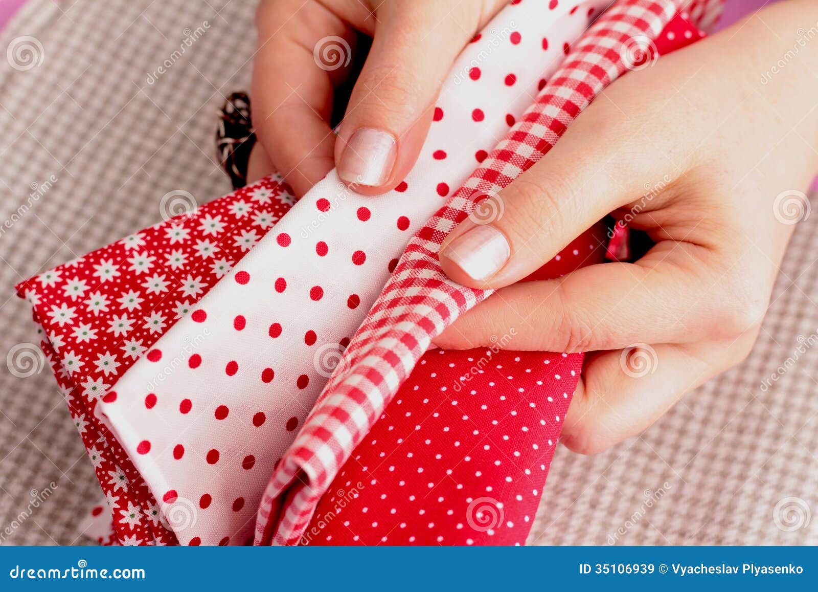 Needlework, patchwork stock image. Image of circle, white - 35106939