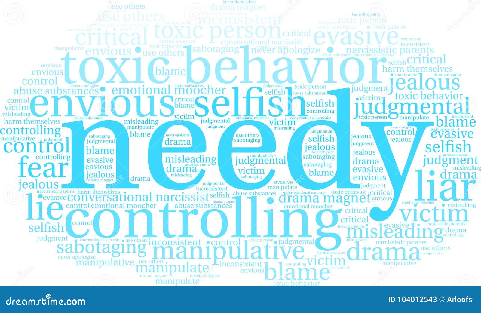 Needy Word Cloud stock vector. Illustration of moocher - 104012543