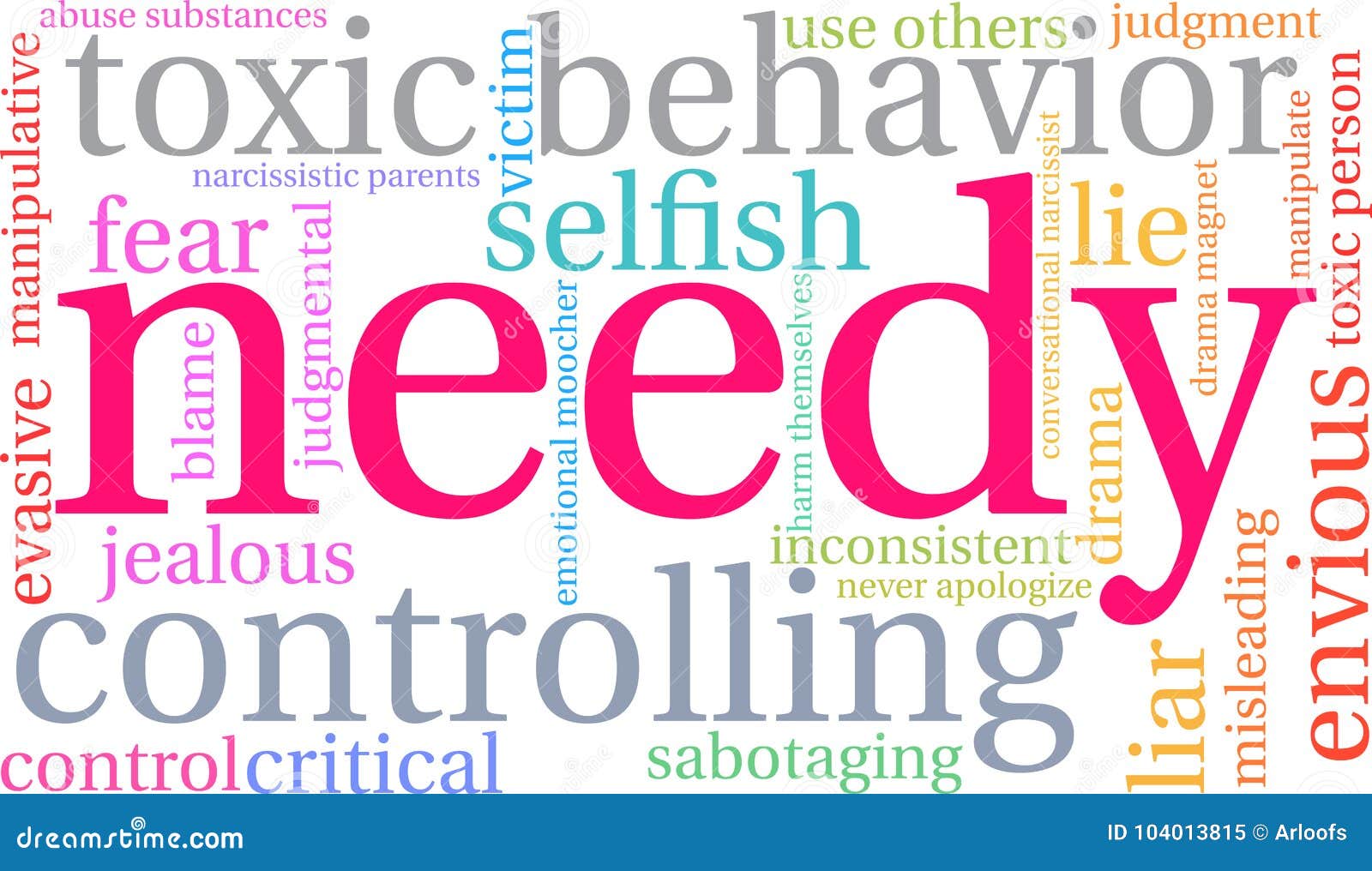 Needy Word Cloud stock illustration. Illustration of person - 104013815