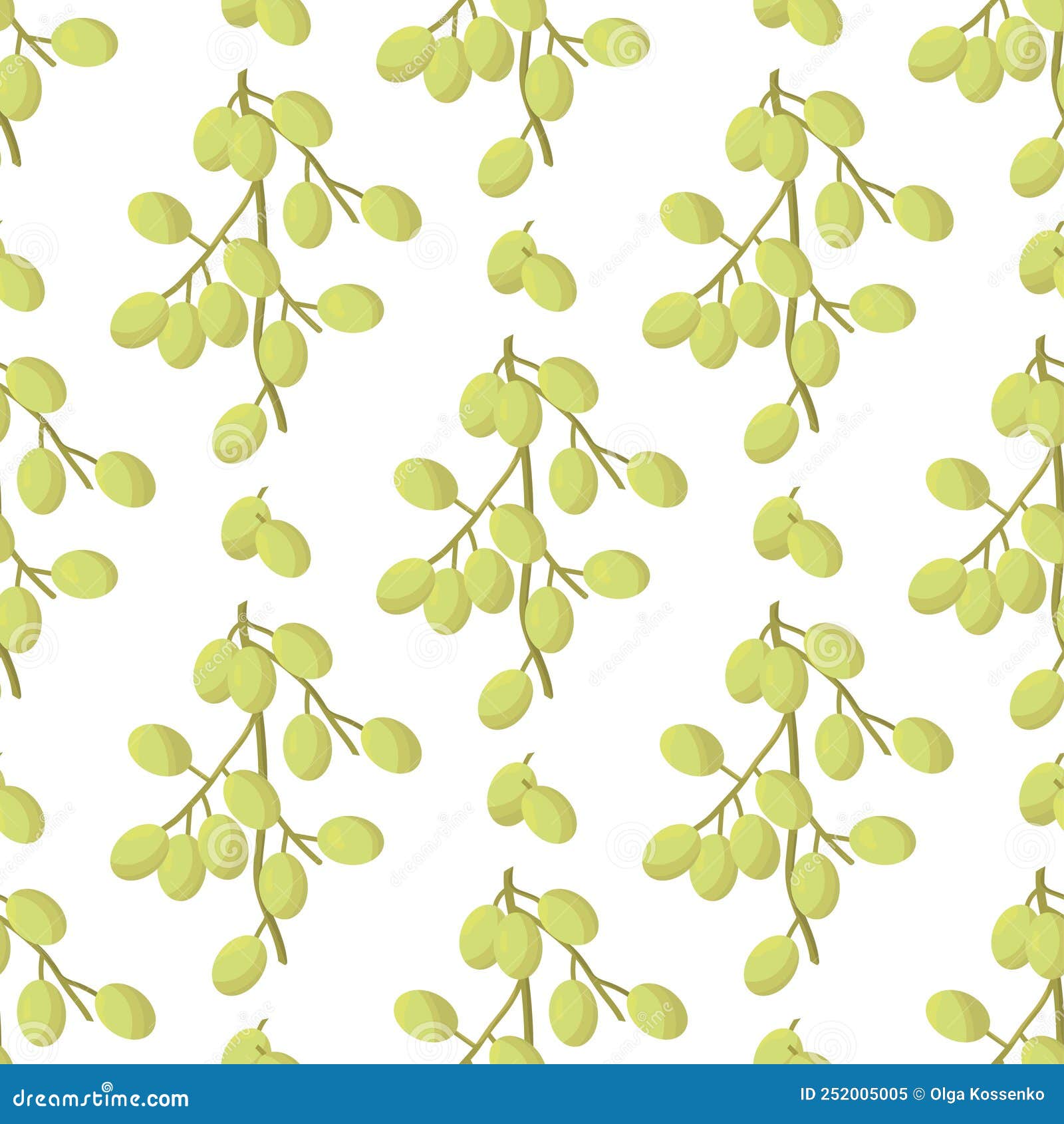 Neem. Color Seamless Pattern with Fruits Stock Vector - Illustration of ...