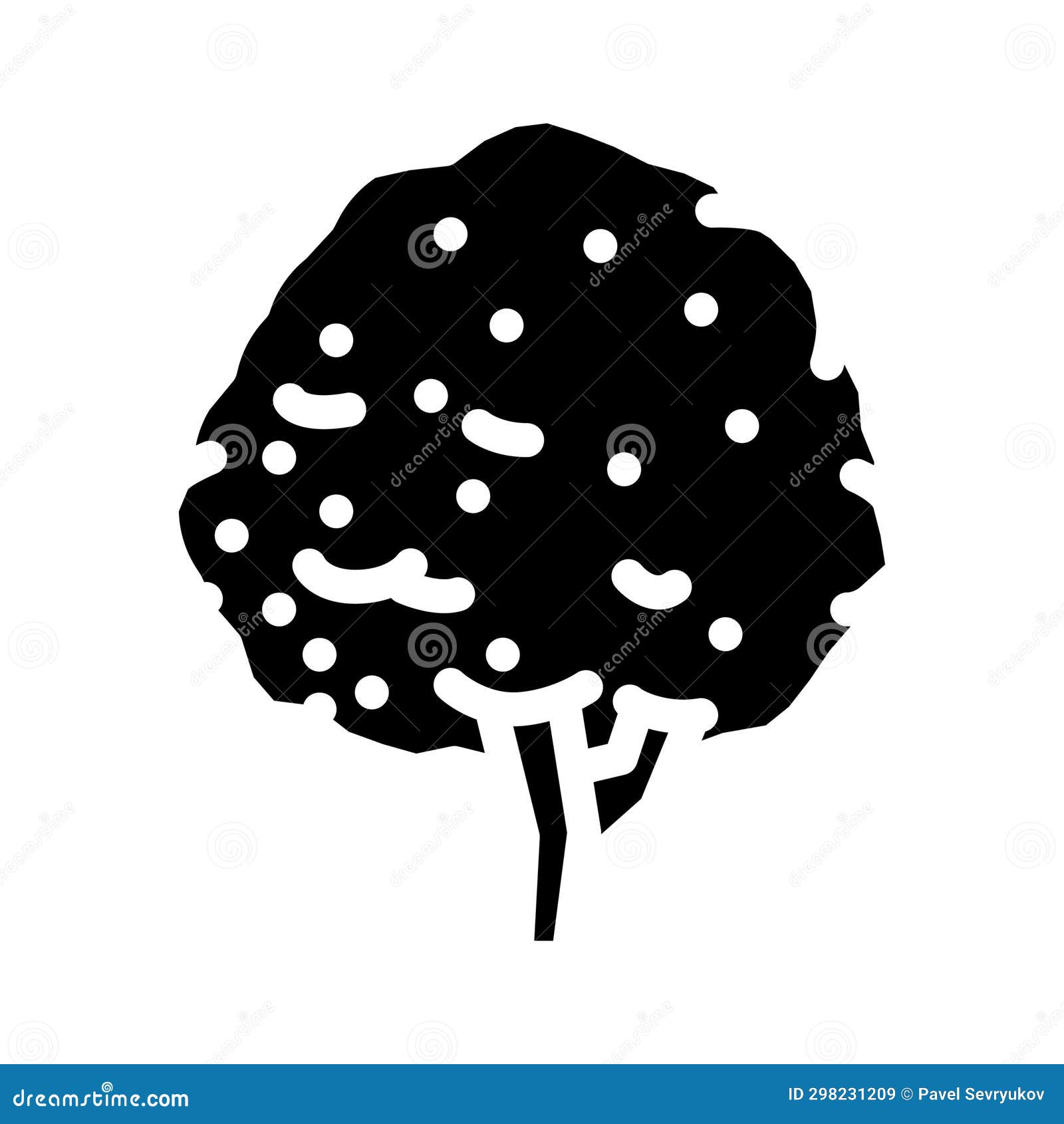 Neem Tree Berry Fruits And Green Leaves In Pile Vector Illustration ...