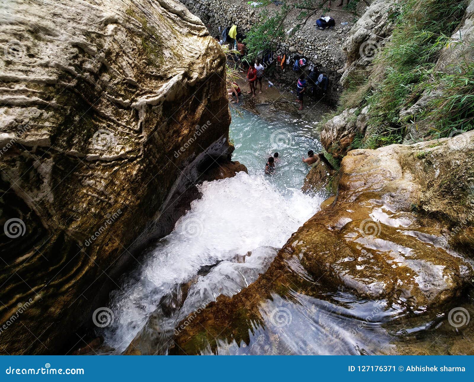 Neer waterfall editorial photo. Image of waterfall, fall - 127176371