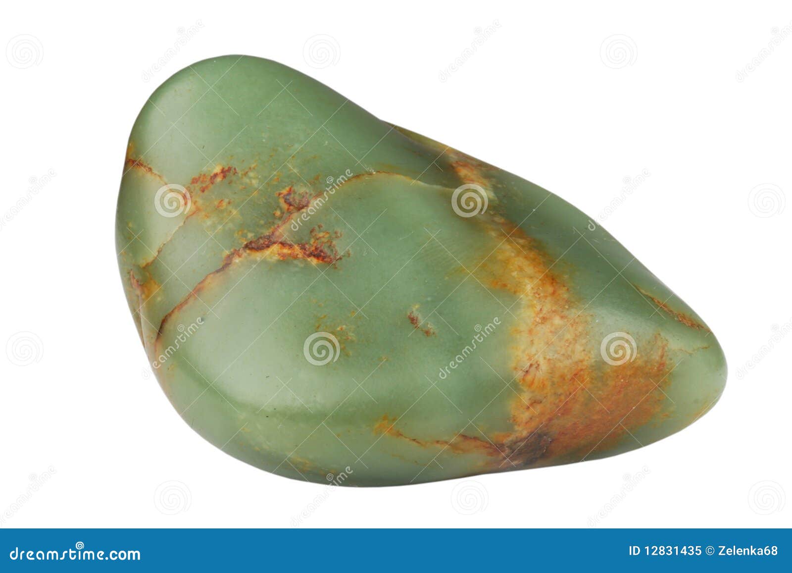 Nefrite imagem de stock. Imagem de geologia, branco, nefrite - 12831435