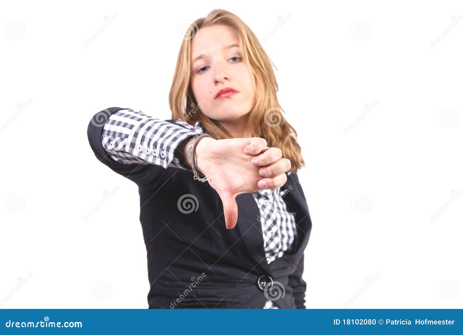 Negative stock photo. Image of adult, blond, negativity - 18102080