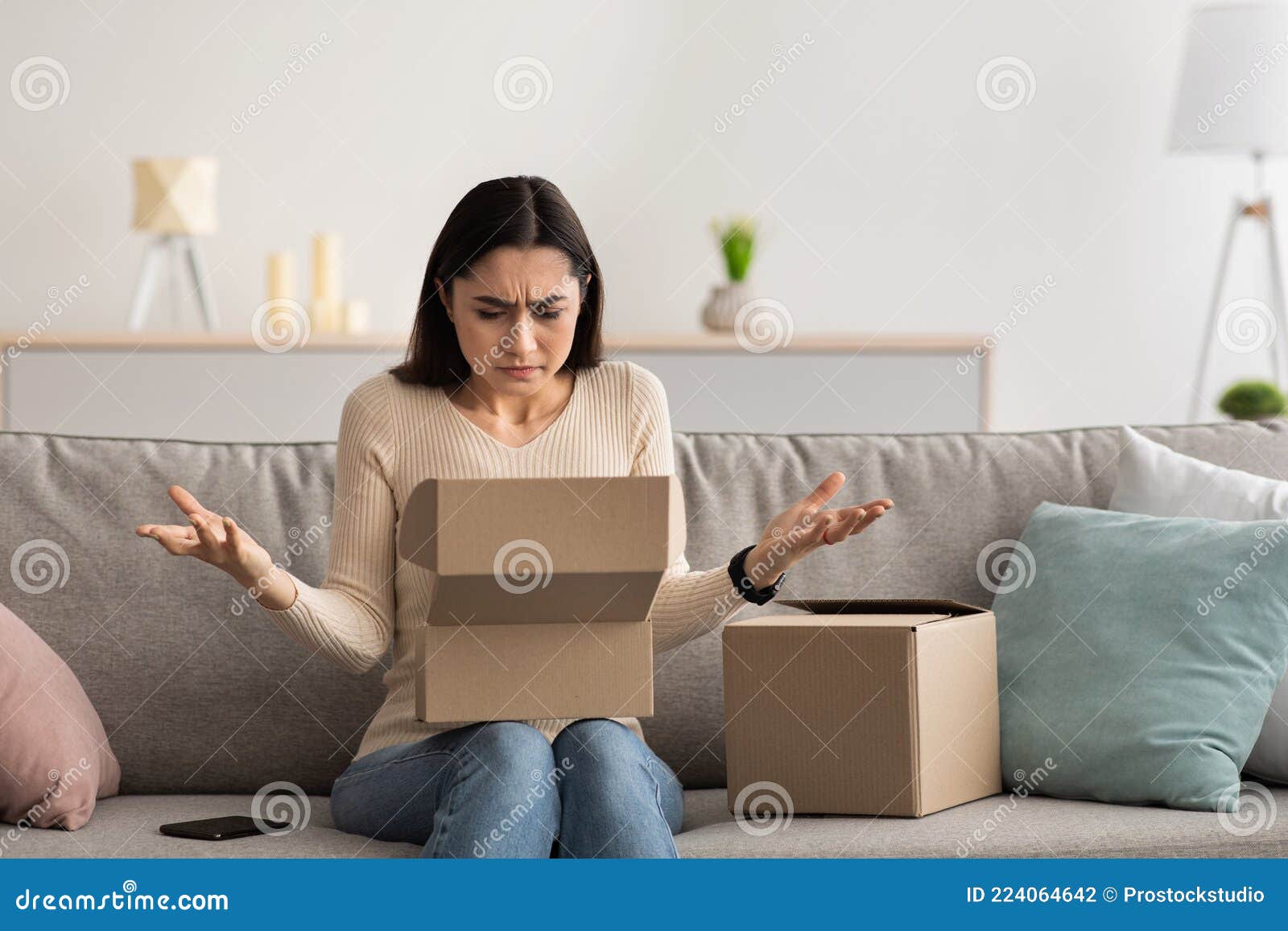 Negative Bad Emotions, Wrong Purchase, Delivery Error or Damaged ...