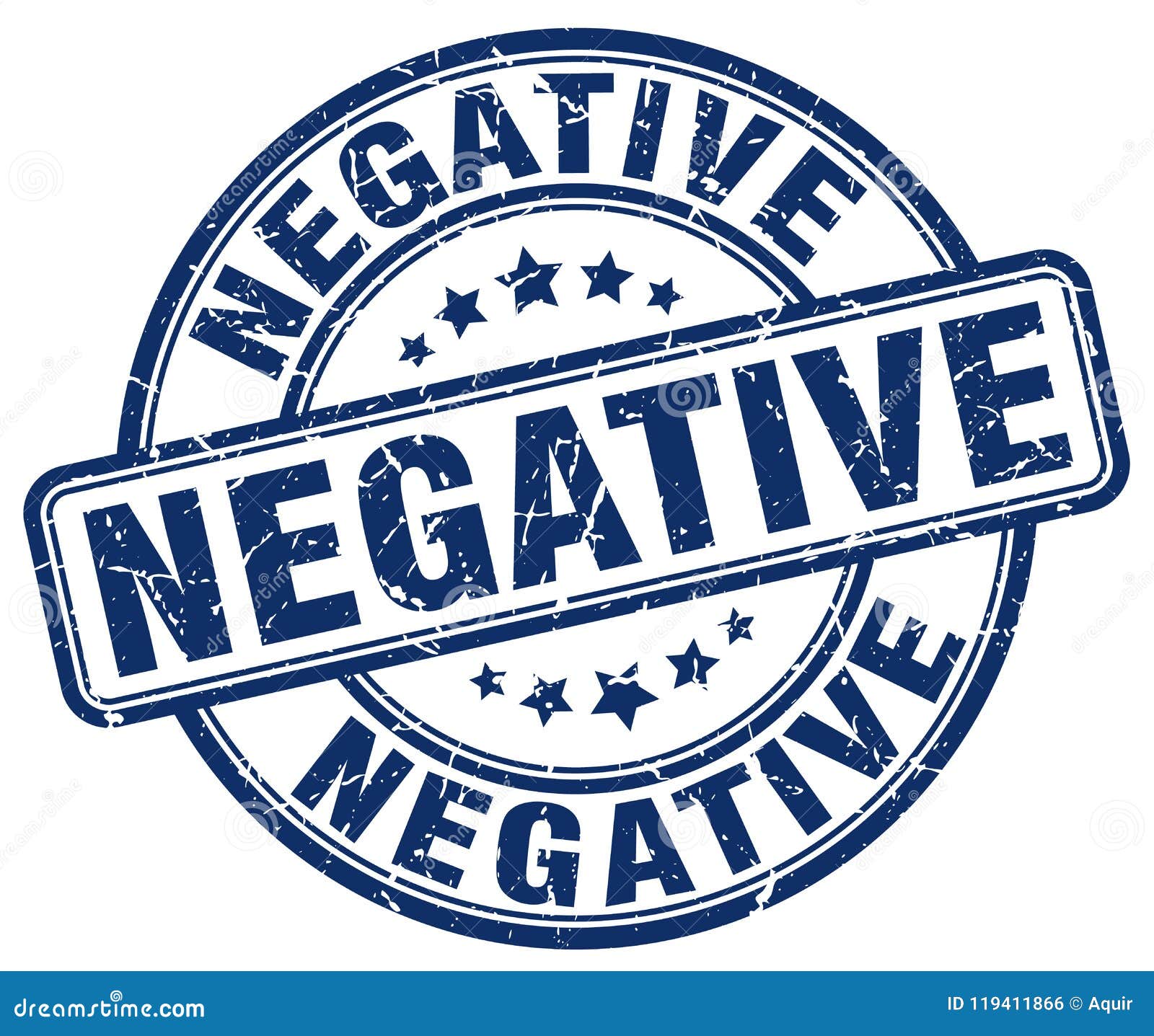 Negative blue stamp stock vector. Illustration of seal - 119411866