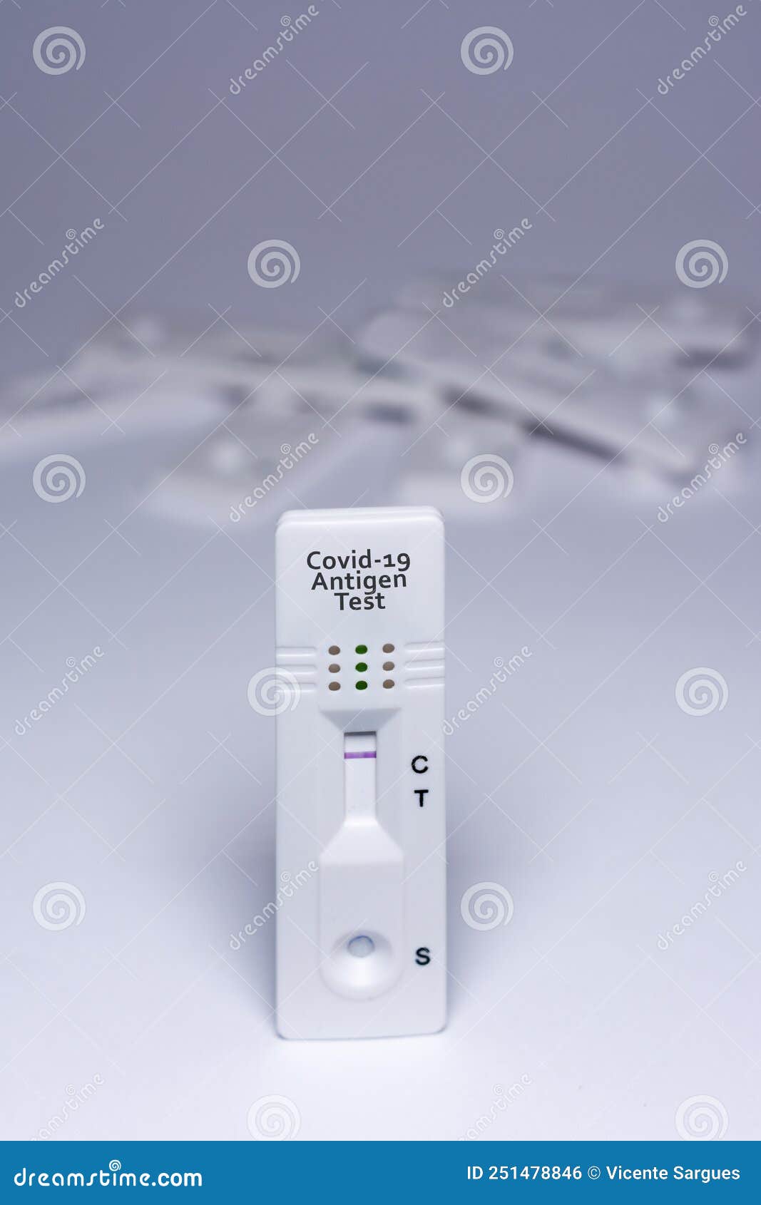 Negative Coronavirus Antigen Test Stock Photo - Image of covid, covid19 ...