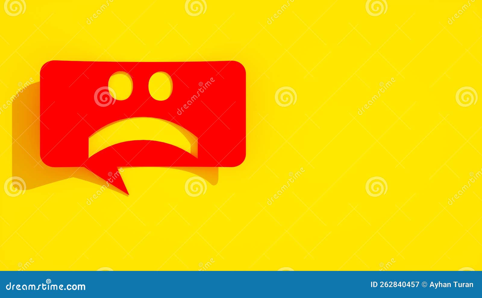 Negative Emotion and Paper Bubble Stock Illustration - Illustration of ...