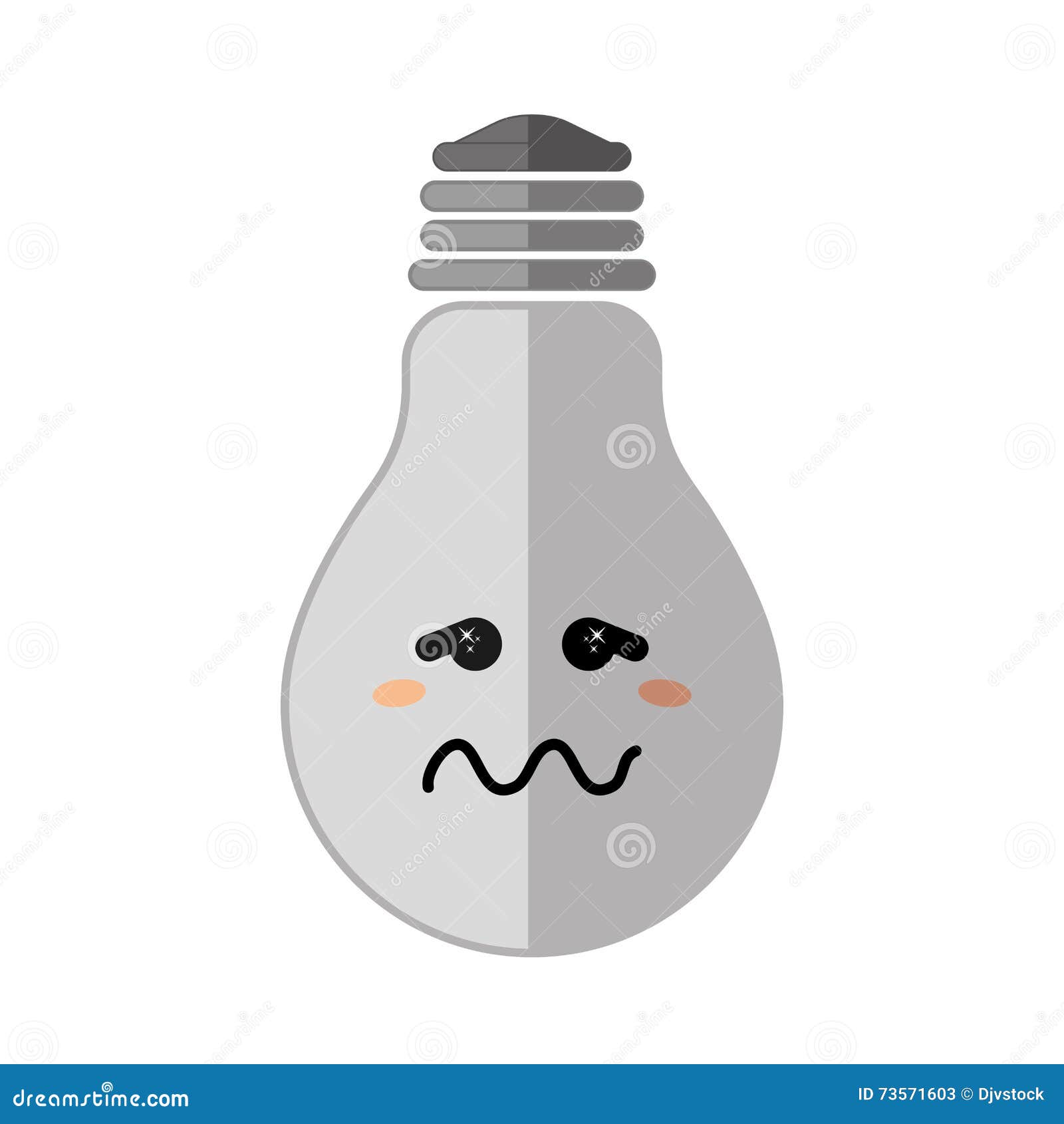 Negative Feeling Emoticon Cartoon Vector | CartoonDealer.com #190681411