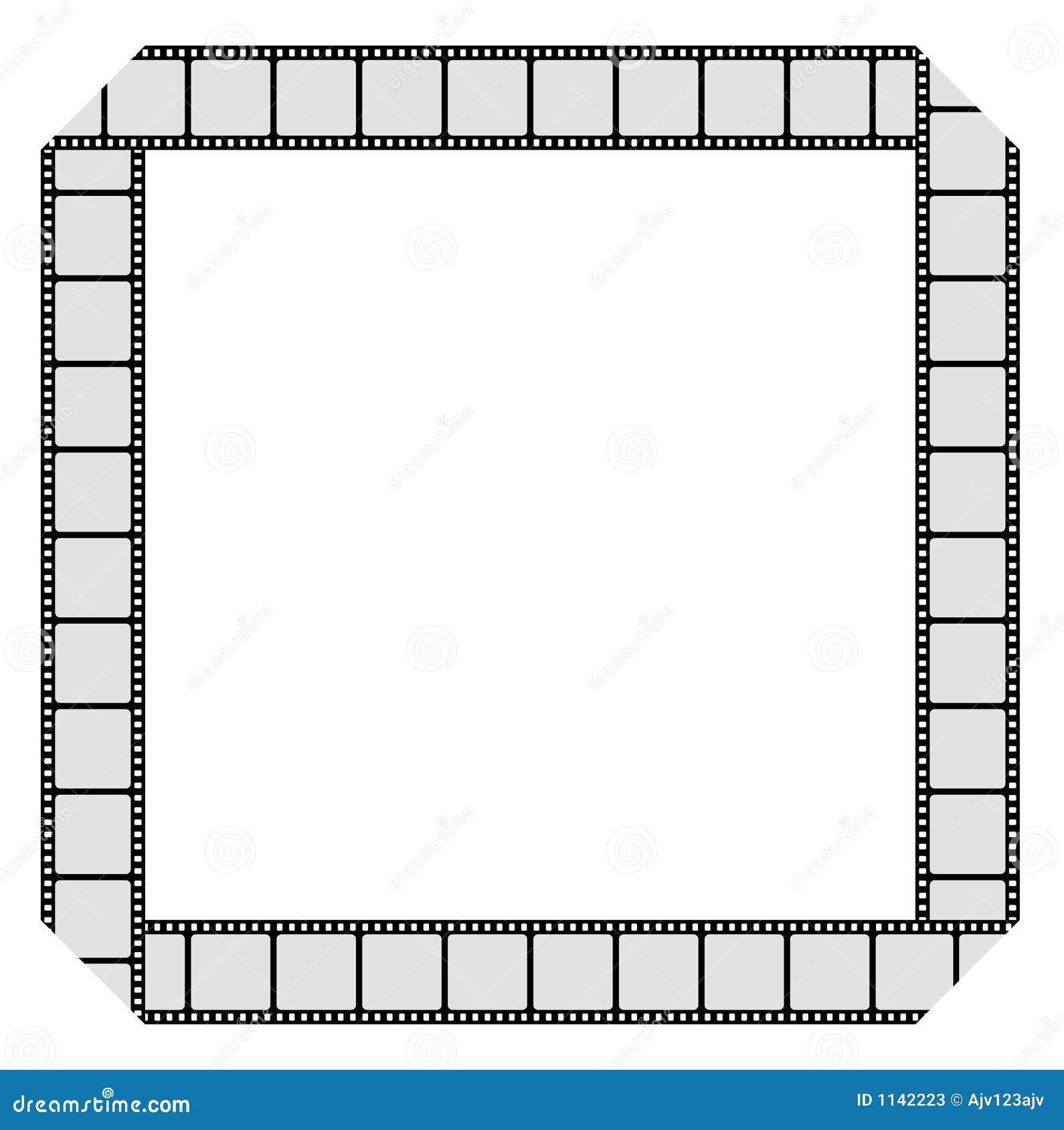 Negative Film Border Frame Royalty-Free Stock Photo | CartoonDealer.com ...