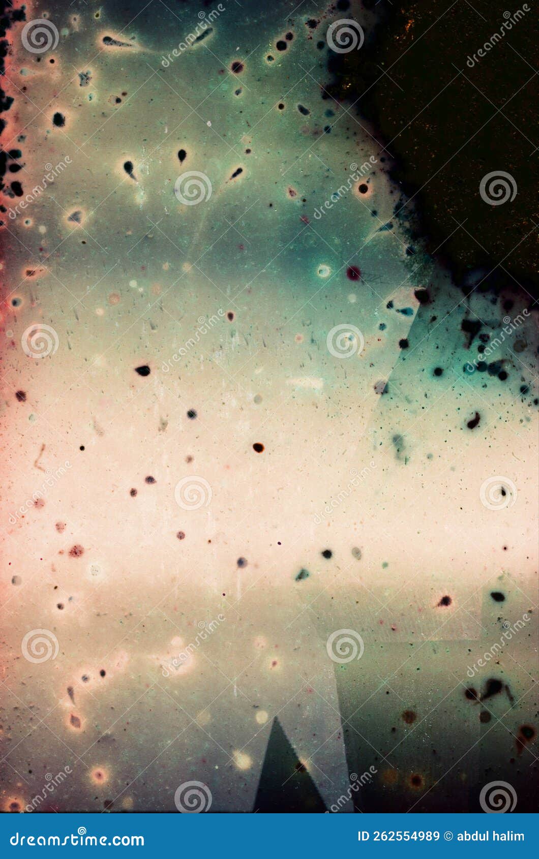 Scan Of Negative Film Kodak 400TX. Vintage Texture For Overlay ...