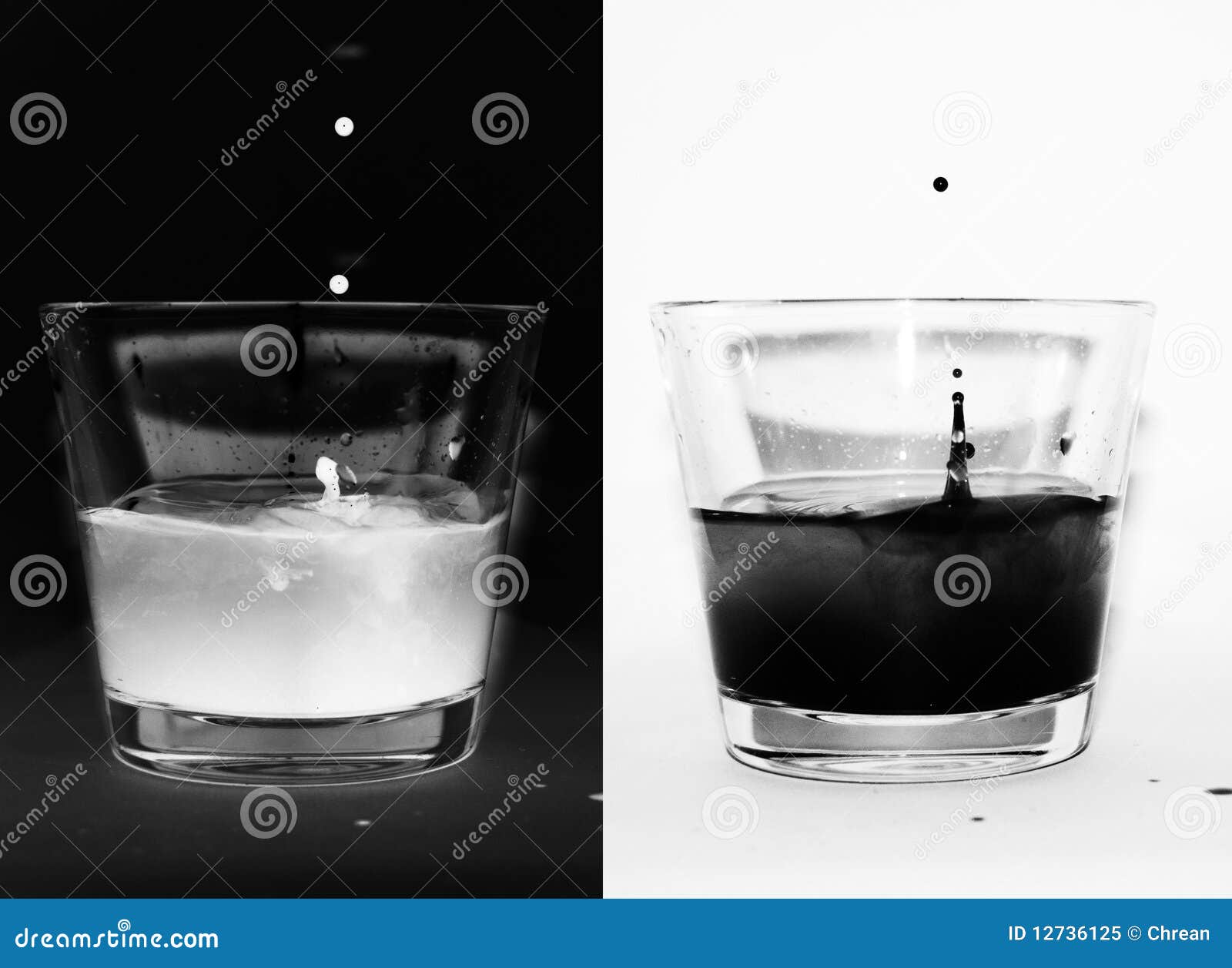 Negative flow stock image. Image of reflection, evil - 12736125