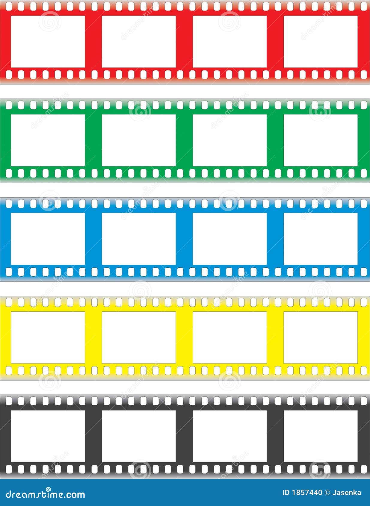 Negative frames stock vector. Illustration of negative - 1857440