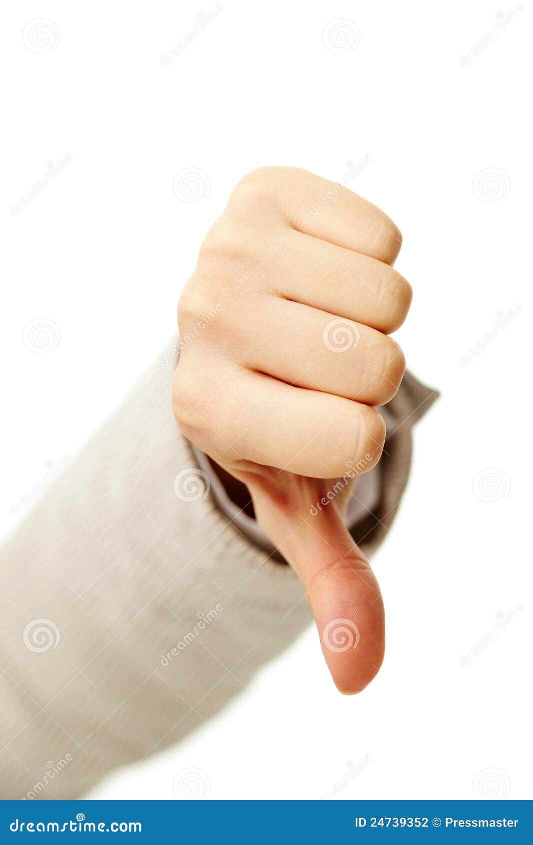 Negative gesture stock photo. Image of idea, feminine - 24739352