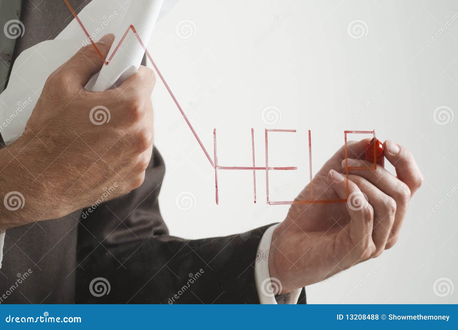 Negative graph stock photo. Image of sliding, risk, report - 13208488