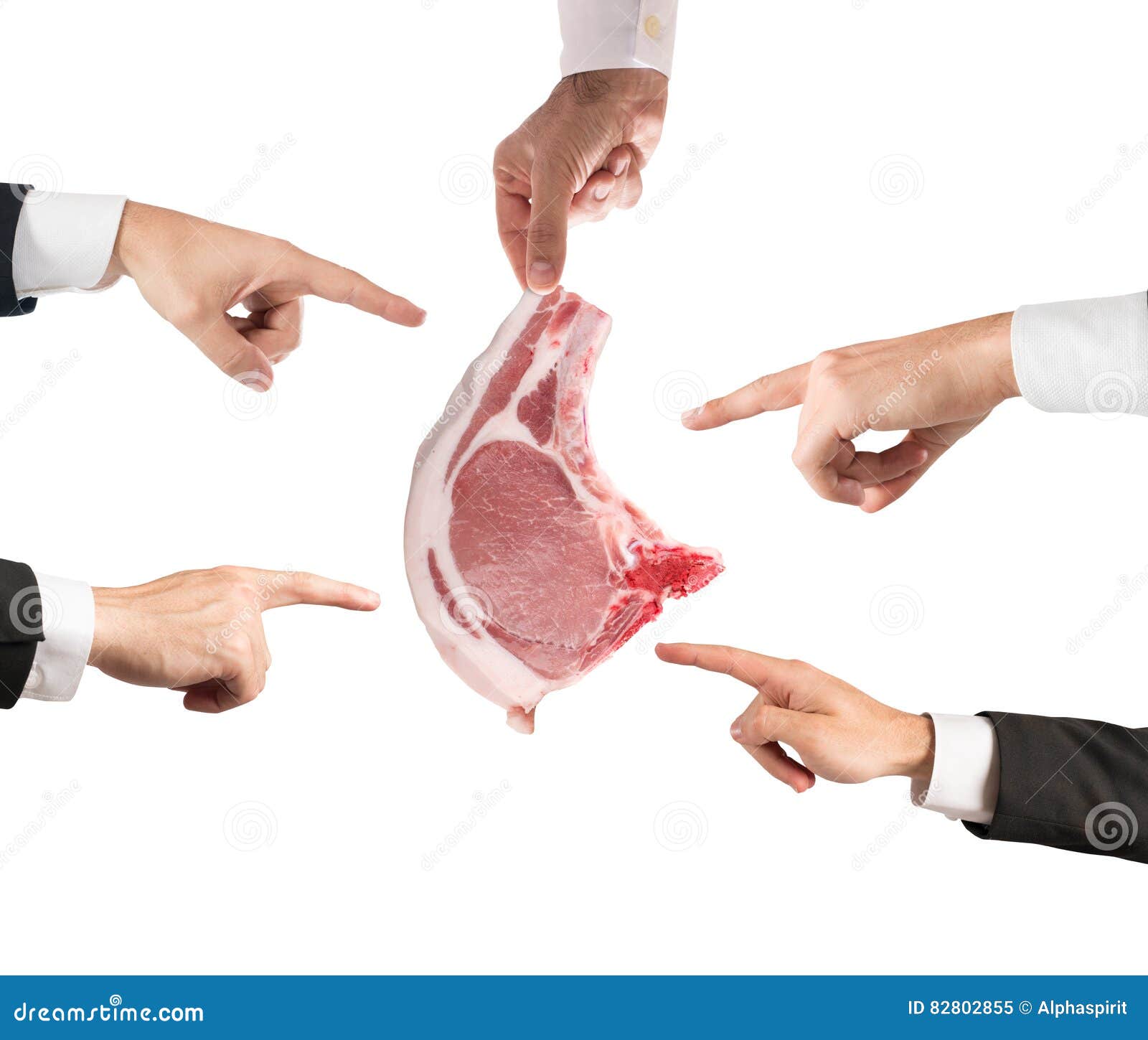 Negative judgment for Meat stock image. Image of judgment - 82802855
