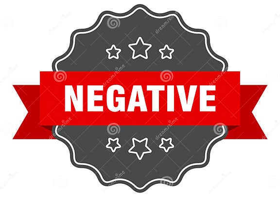 Negative label stock vector. Illustration of stamp, peeler - 194923609