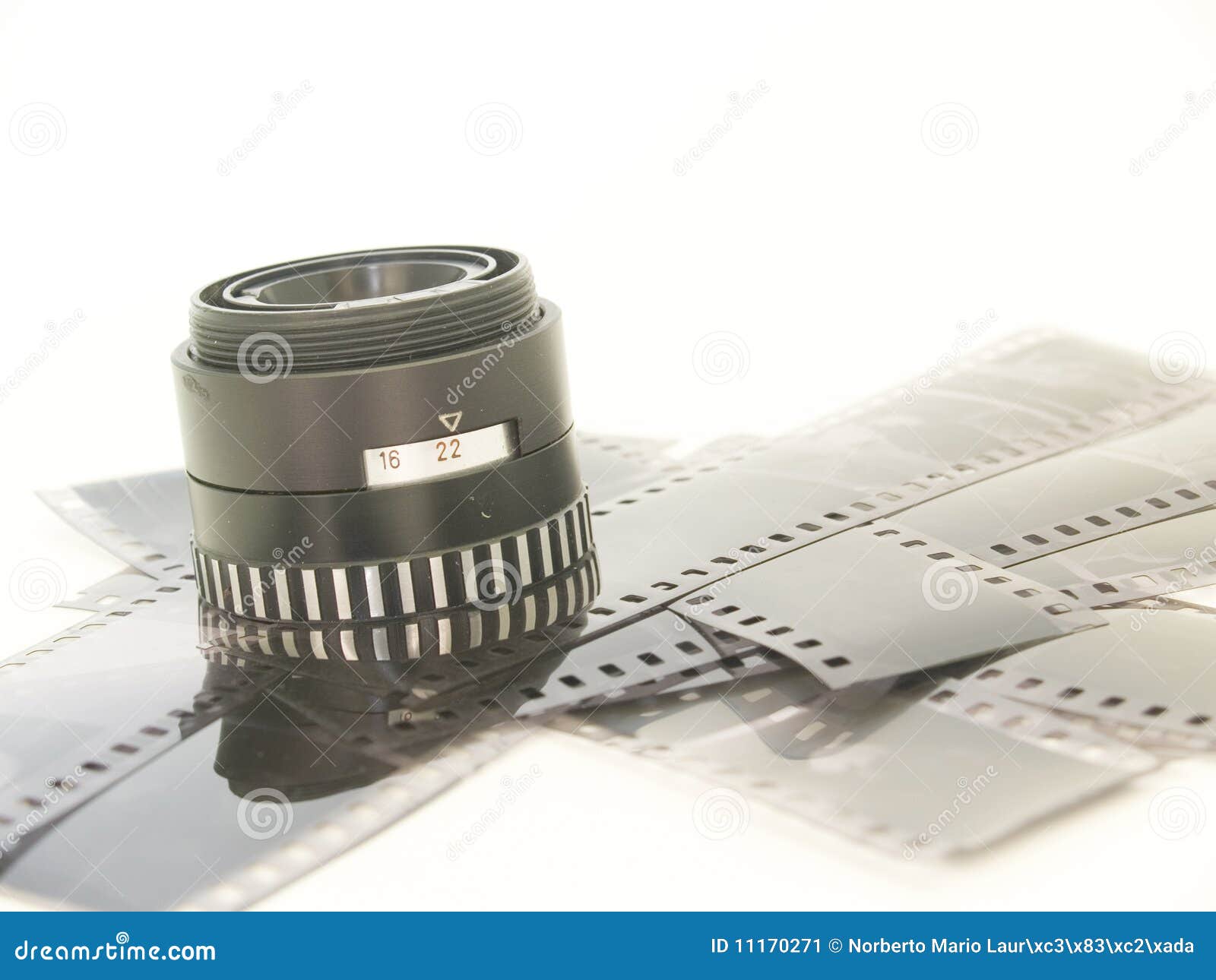 Negative and lens stock image. Image of contrast, developed - 11170271