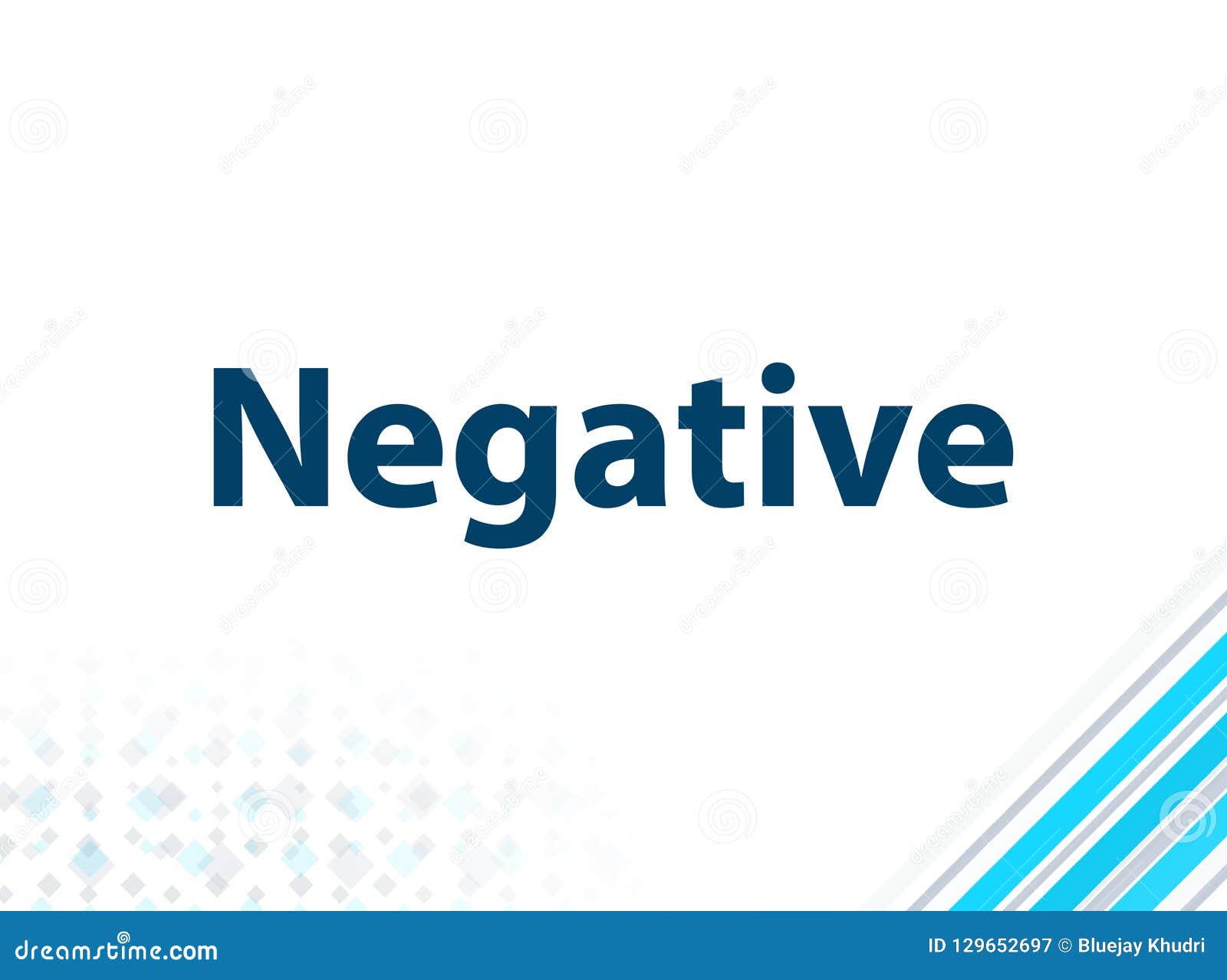 Negative Modern Flat Design Blue Abstract Background Stock Illustration ...