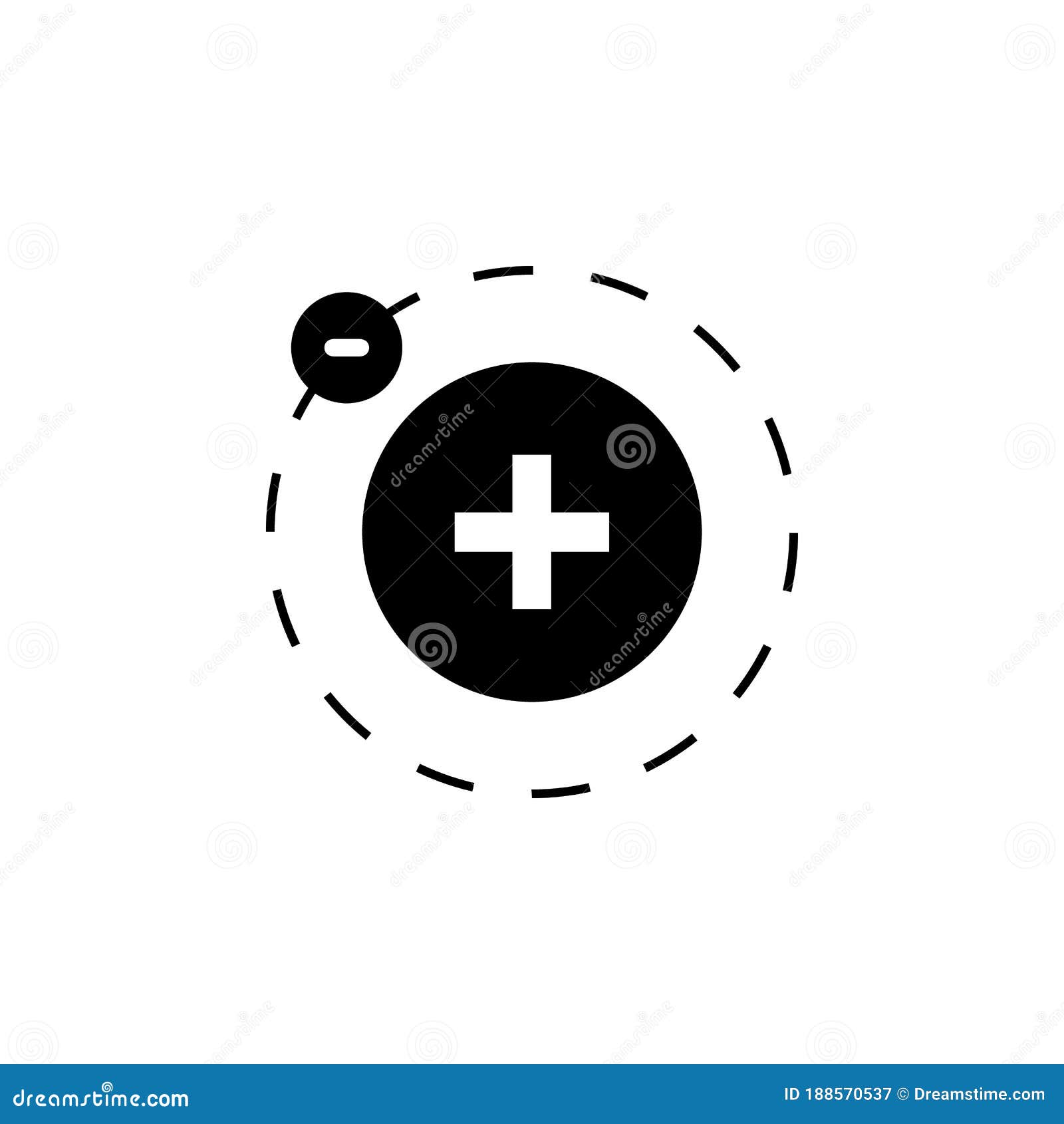 Negative and Positive Poles Icon. Element of Web Icon for Mobile ...