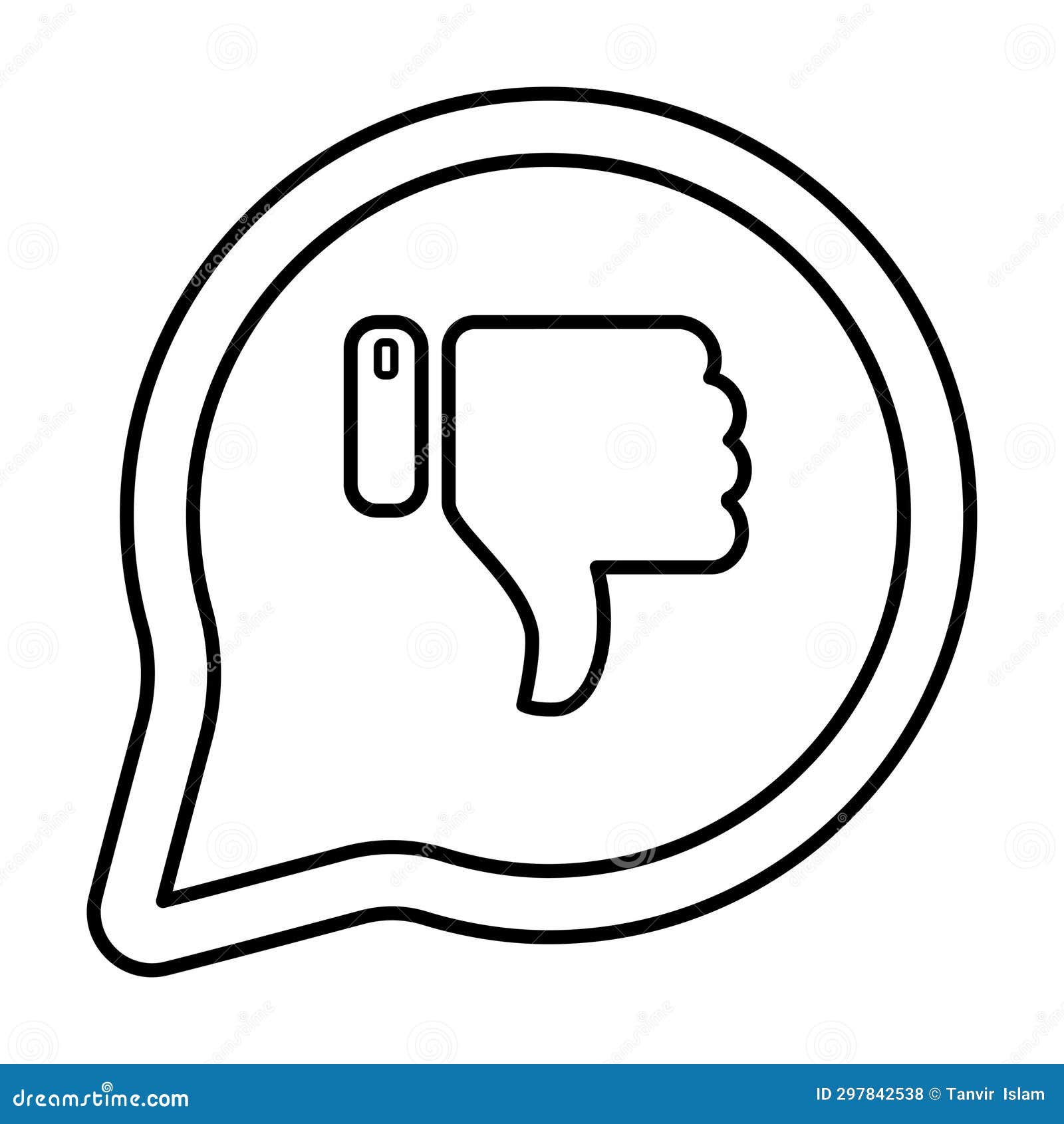 Negative Response Icon Cartoon Vector | CartoonDealer.com #200276907