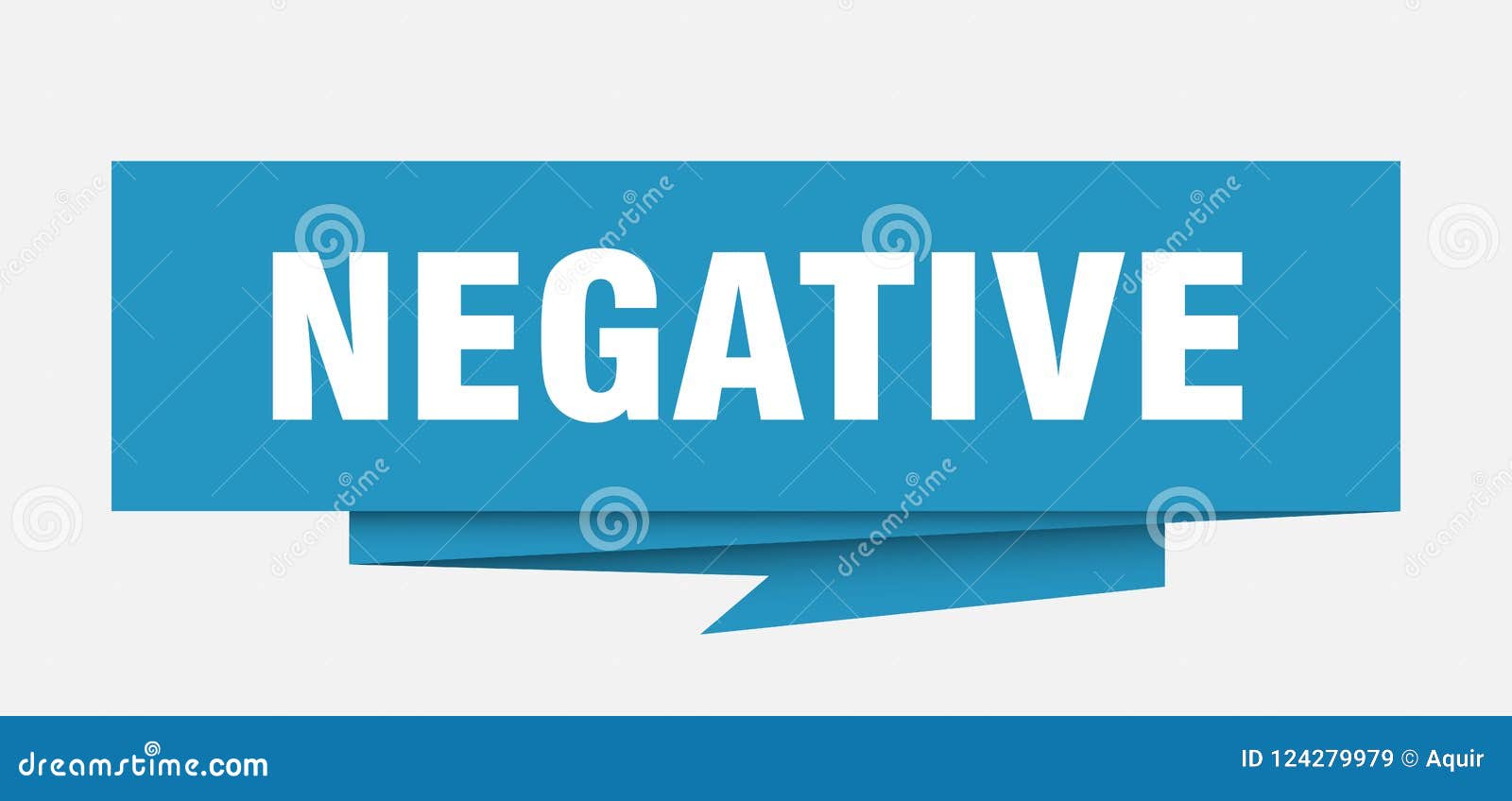 Negative stock vector. Illustration of bubble, label - 124279979