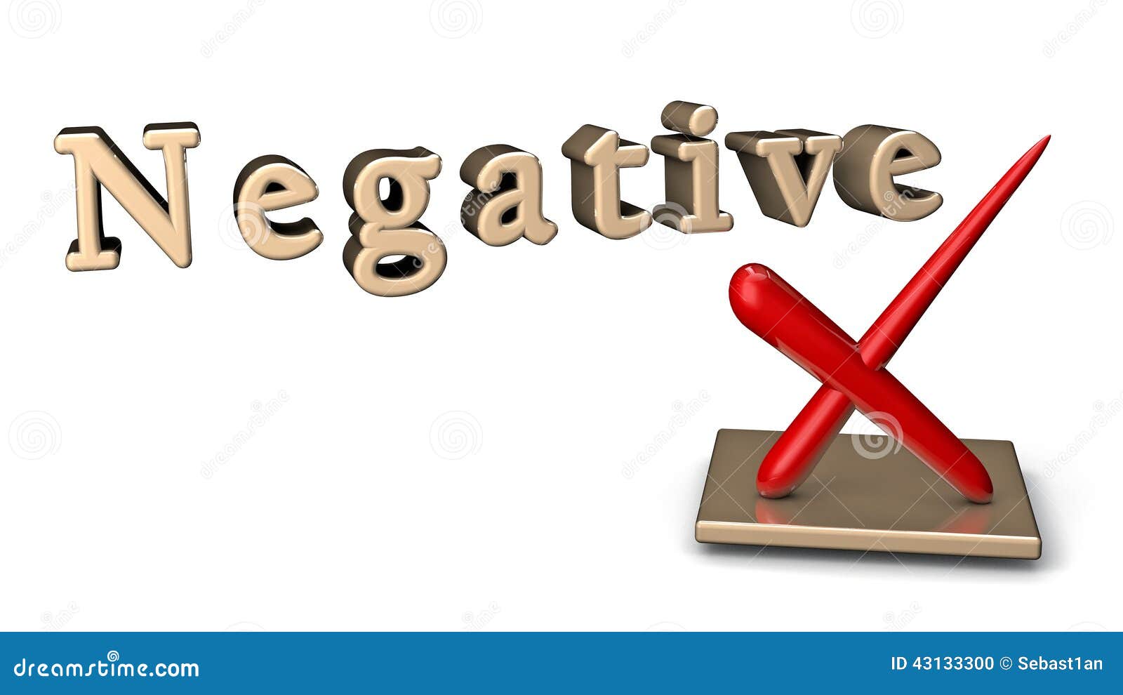 Negative Sign stock illustration. Illustration of question - 43133300