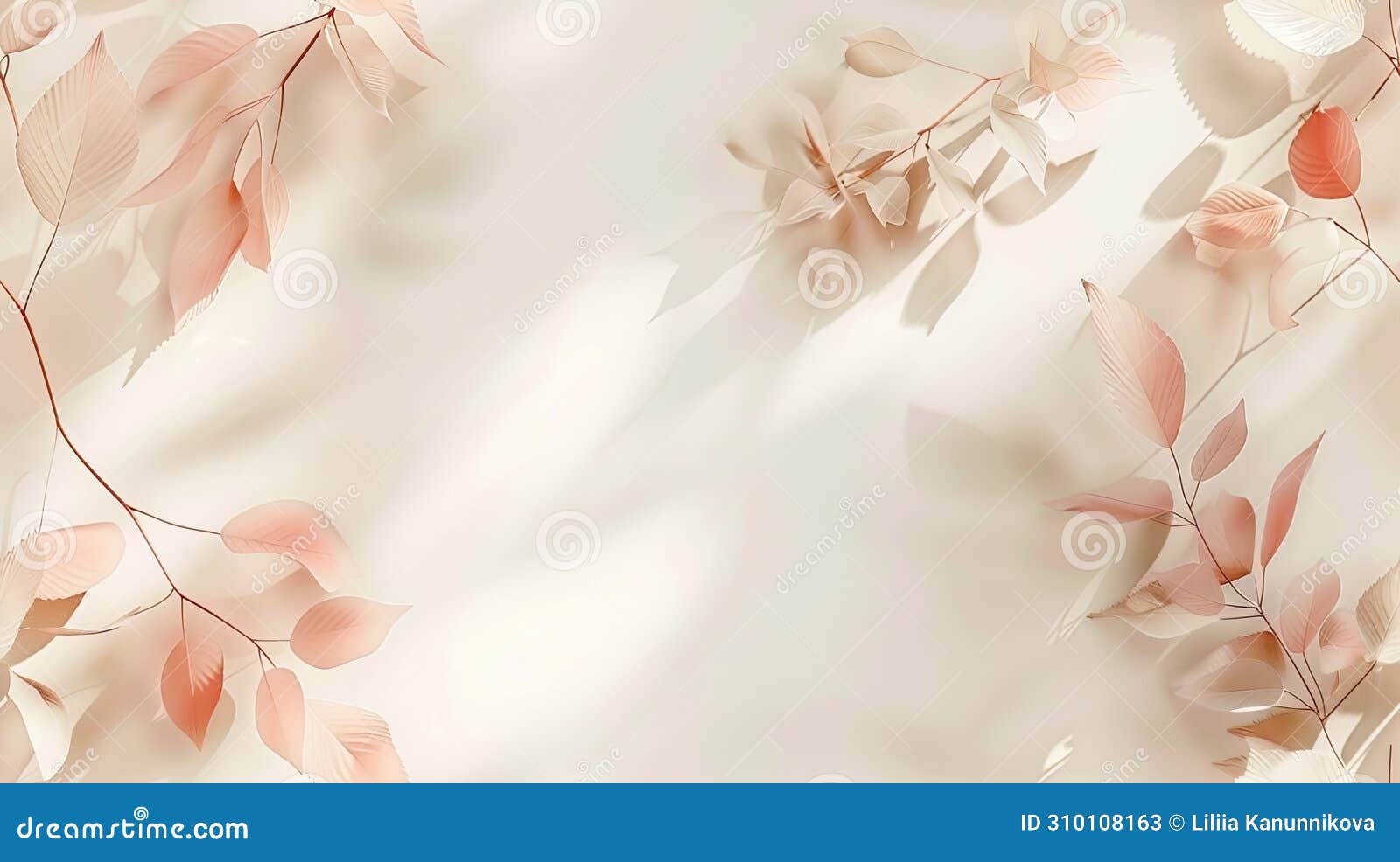 Negative Space Against a Soft Pastel Color Background in Realistic ...