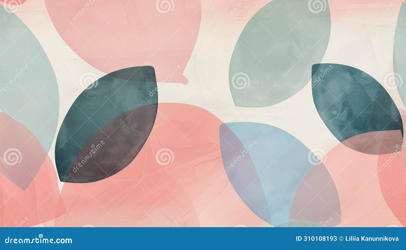 Negative Space Against a Soft Pastel Color Background in Realistic ...