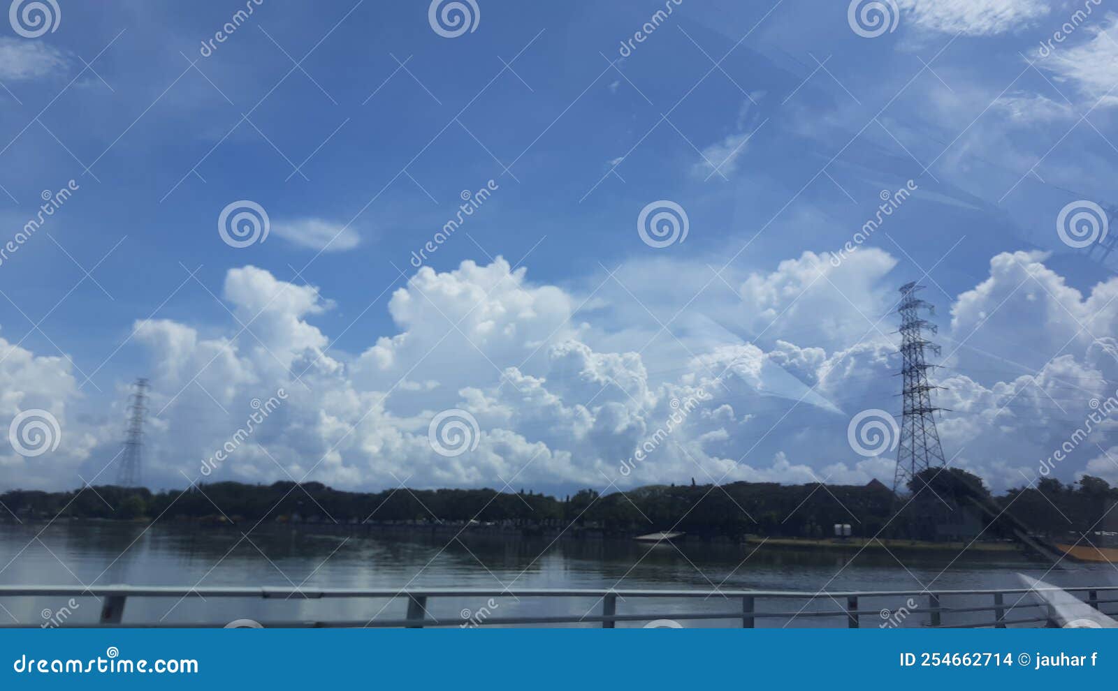 Negative Space of Cloude Sky Blue. Background. Layout Stock Photo ...