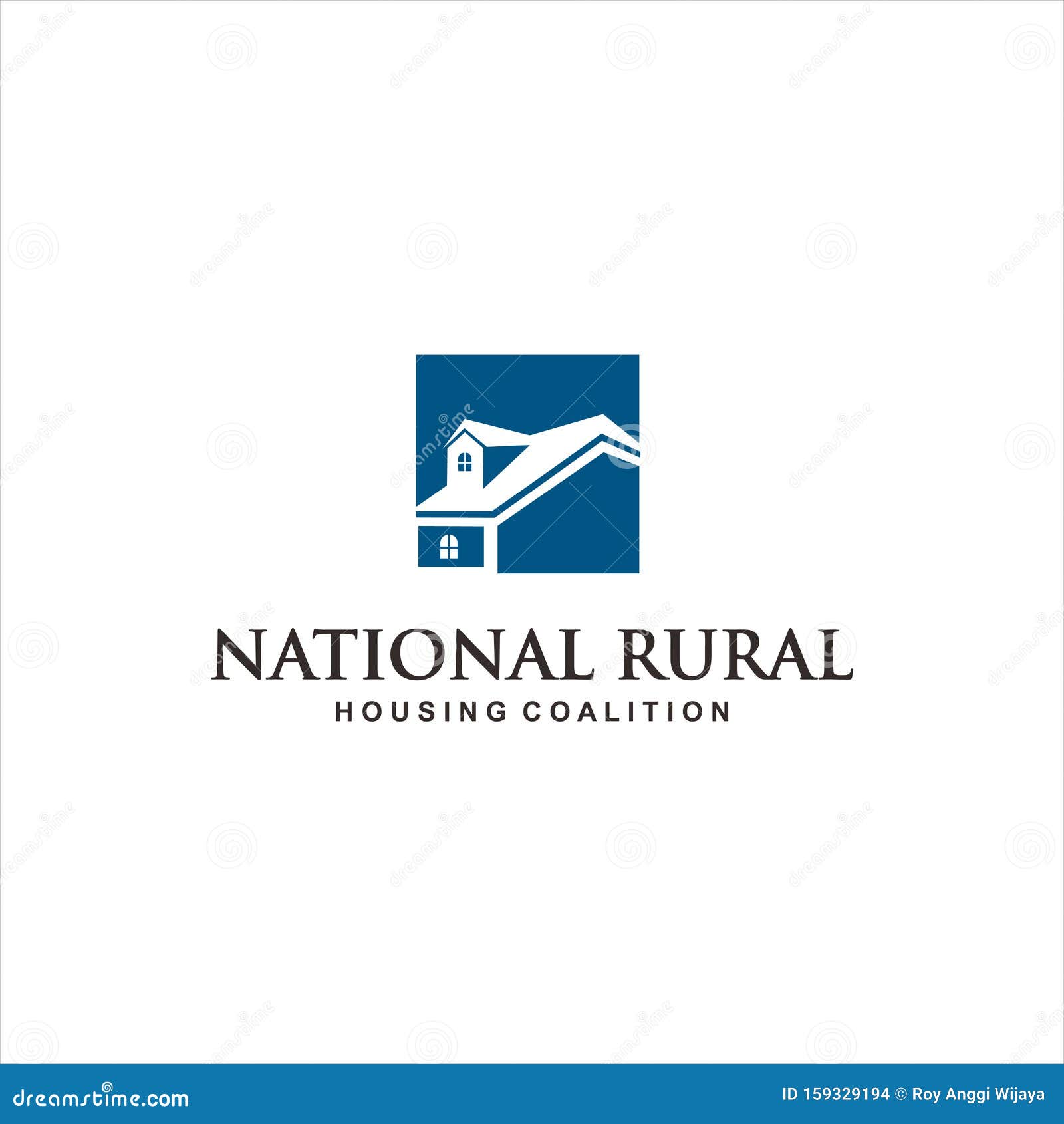 Square Home Logo Design Inspiration Stock Vector - Illustration of flat ...