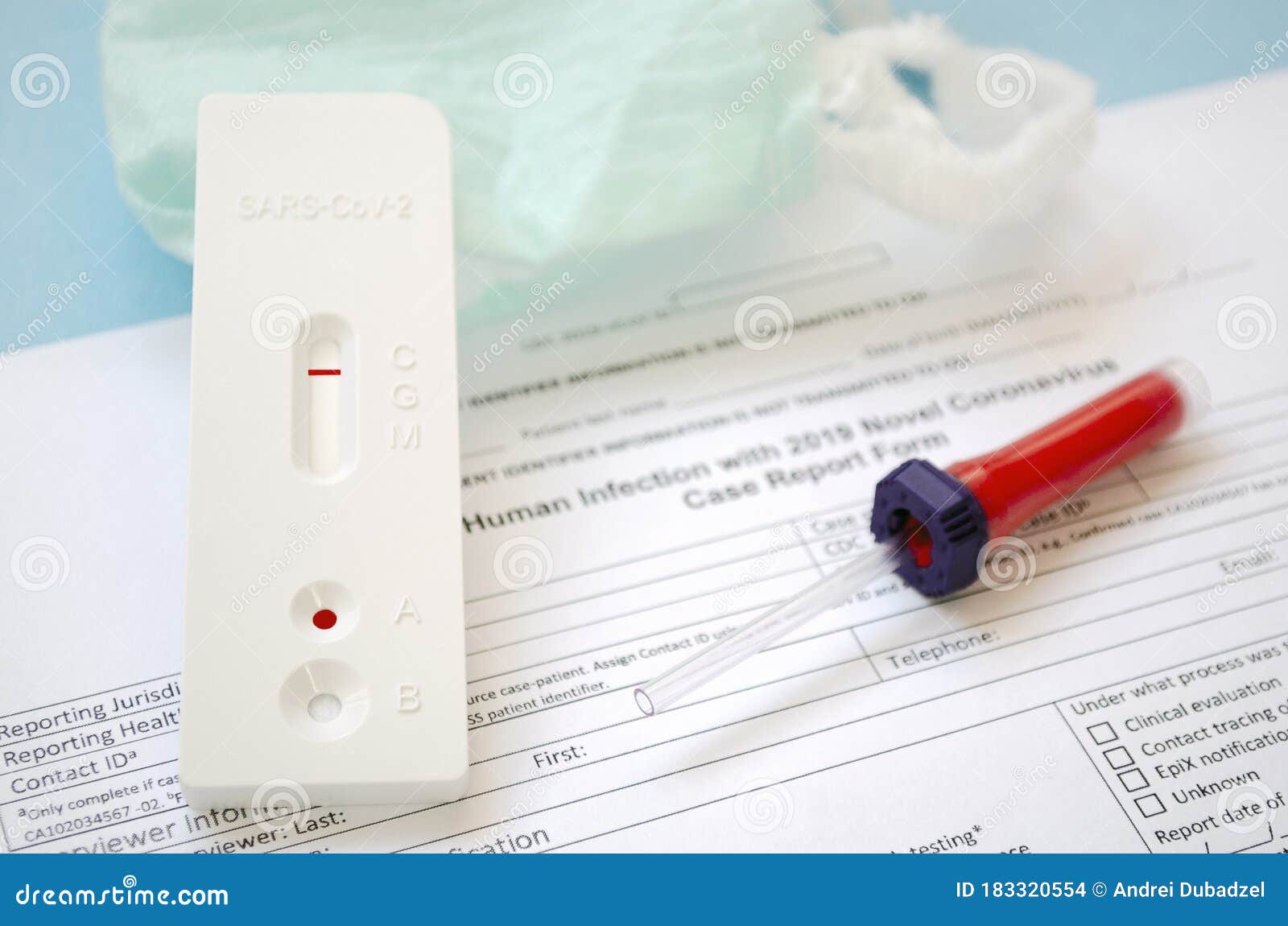 Negative Test Result by Using Rapid Test for COVID-19, Quick Fast ...
