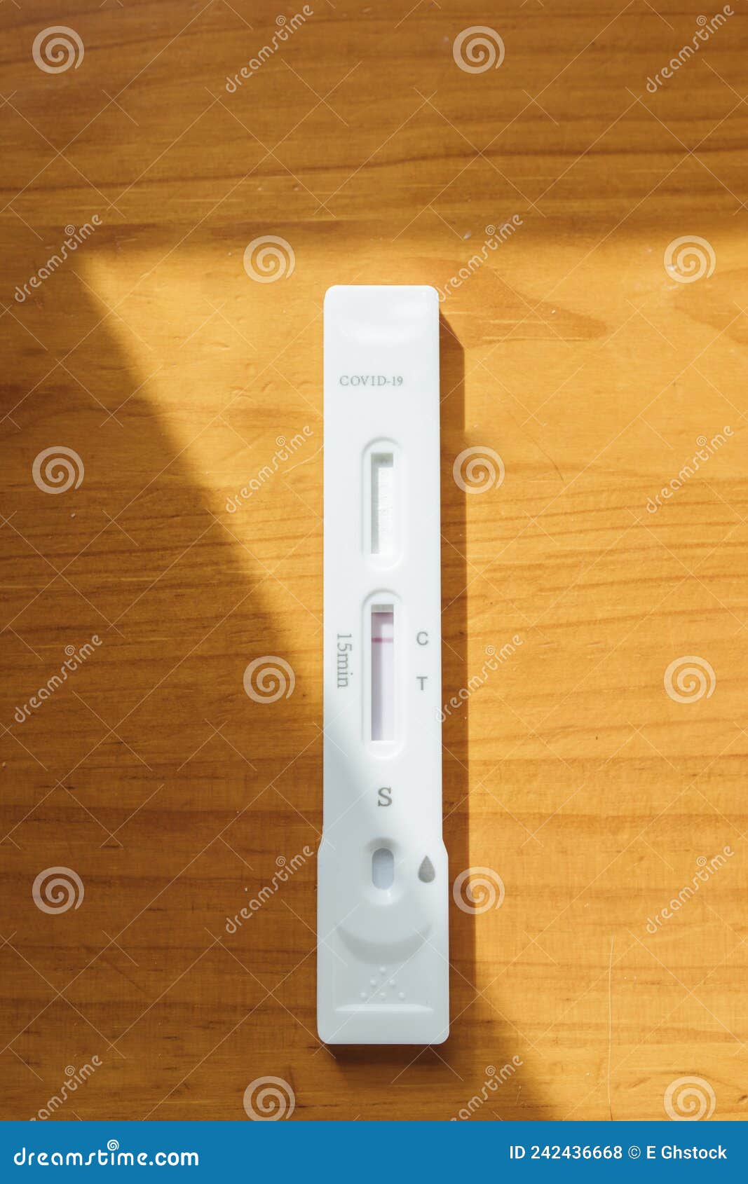 Negative Test Result by Using Rapid Test Device for Viral COVID-19 ...