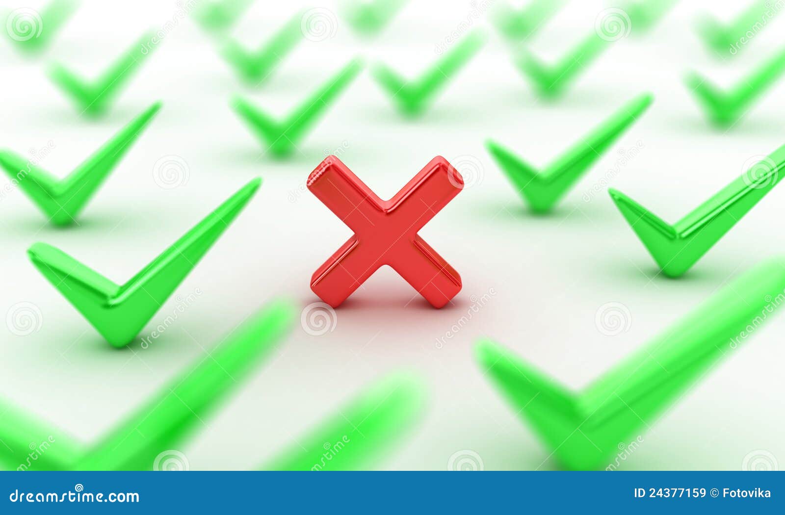 Negatives Zeichen stock abbildung. Illustration von kasten - 24377159