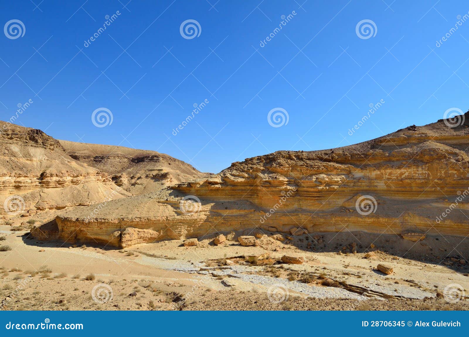 Negev Desert stock image. Image of desert, empty, area - 28706345