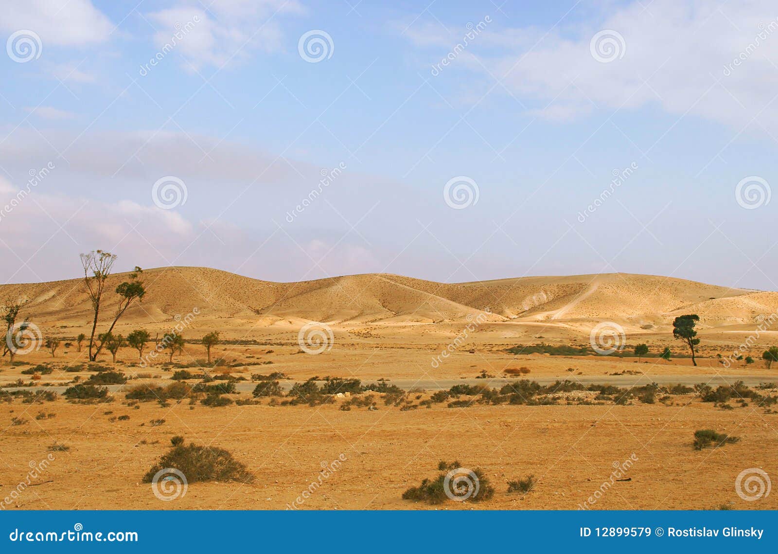 Negev Desert in Israel. stock image. Image of negev, landmark - 12899579