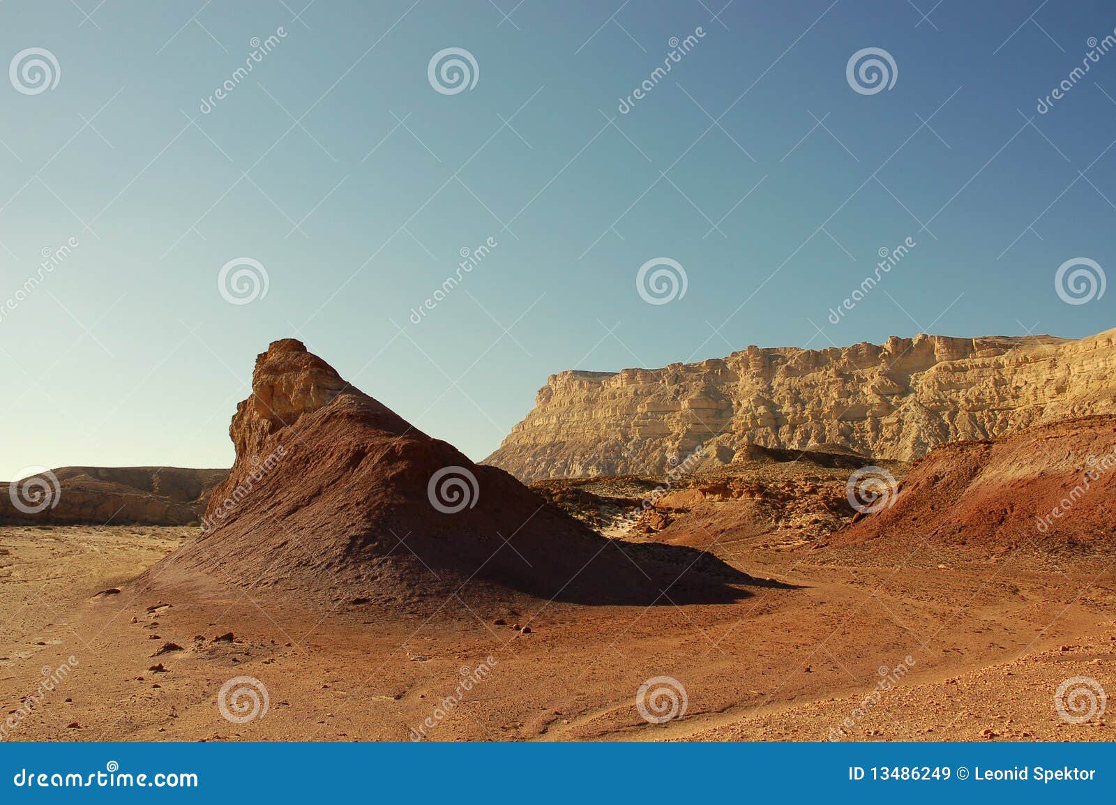 Negev desert, Israel. stock image. Image of climate, geology - 13486249