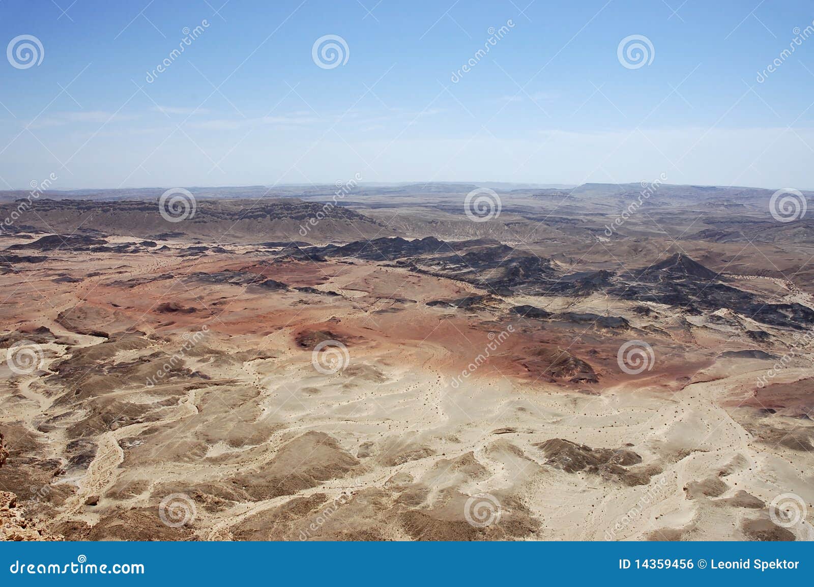 Negev desert, Israel. stock photo. Image of drought, negev - 14359456