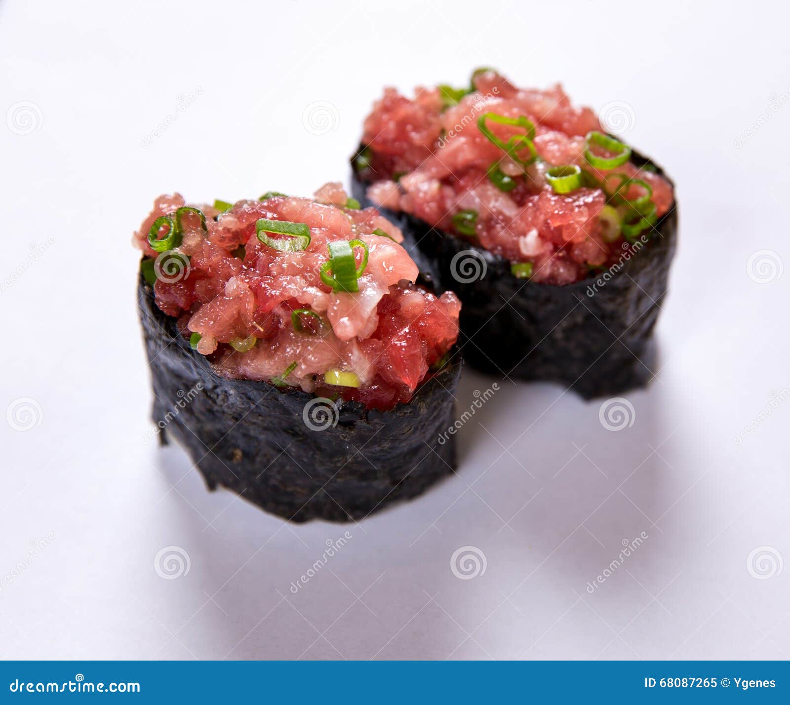 Negitoro (tonno Tritato) Gunkan Immagine Stock - Immagine di tritato ...