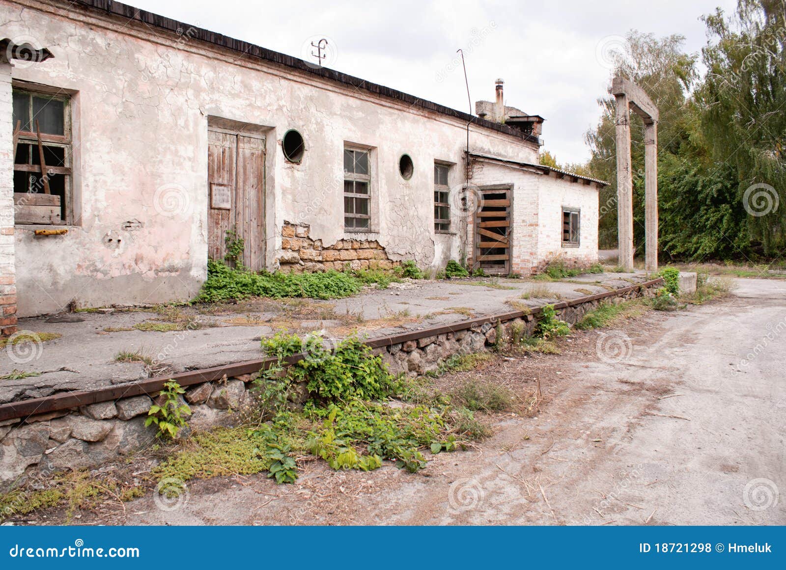 Neglected building stock photo. Image of destroyed, dint - 18721298
