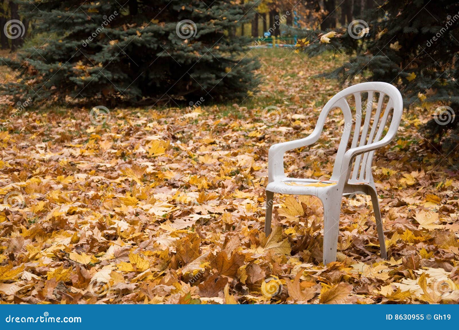 Neglected park stock image. Image of plastic, park, color - 8630955