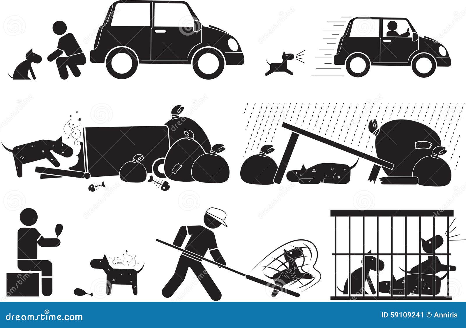 Negligência ilustração do vetor. Ilustração de assassinato - 59109241