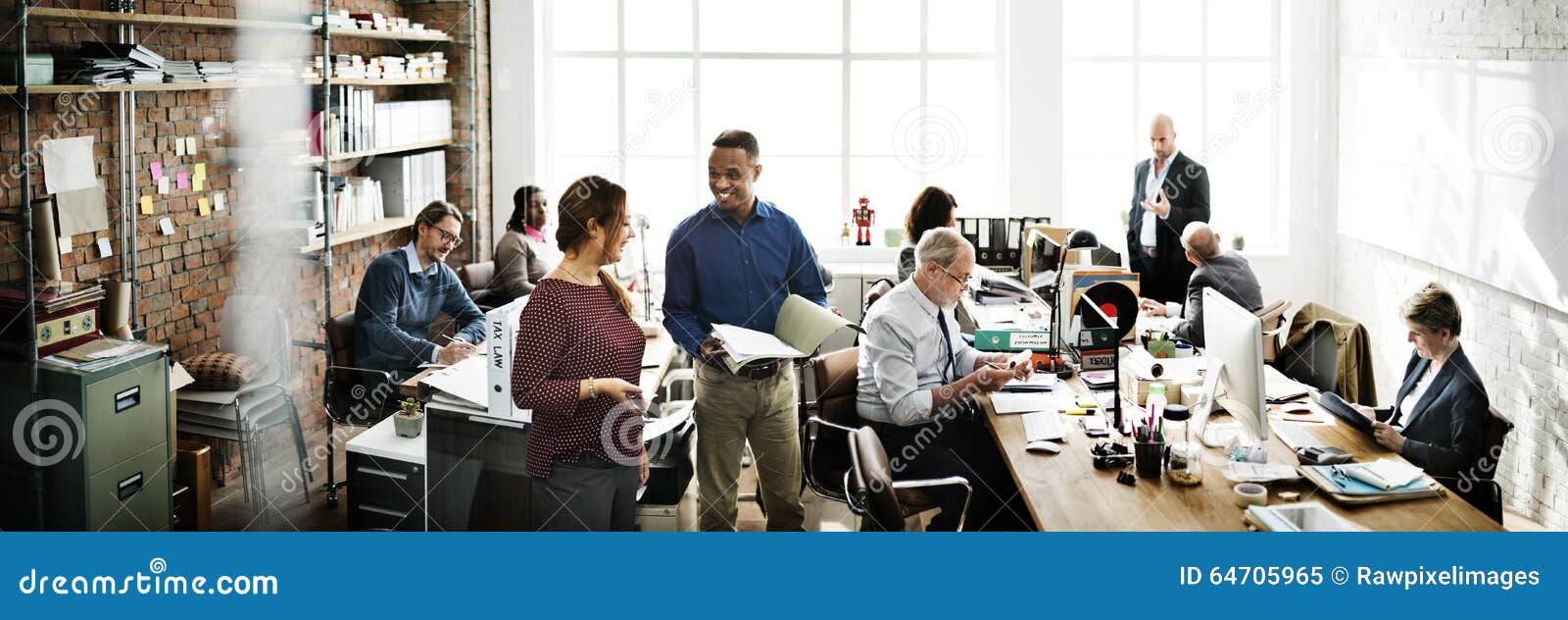 Negocio Team Working Office Worker Concept Imagen de archivo - Imagen ...